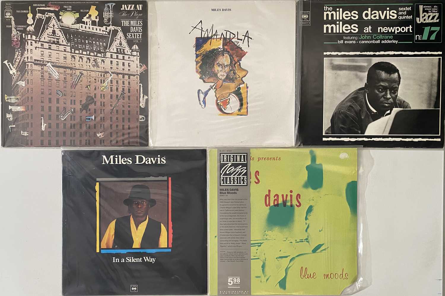 Lot 55 - MILES DAVIS - LP COLLECTION