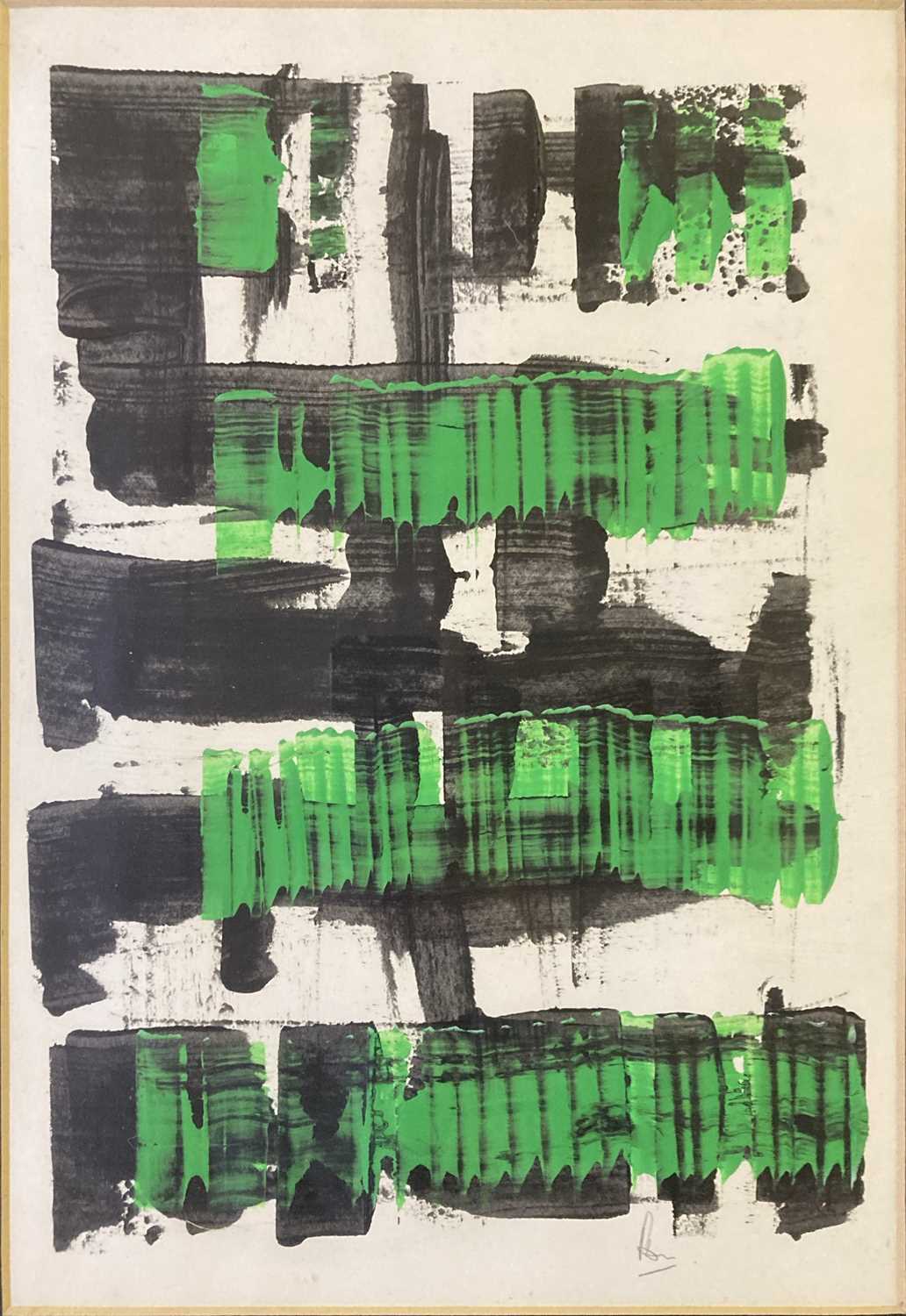Lot 64 - PETER MARSDEN - ORIGINAL 1960S ABSTRACT ART.