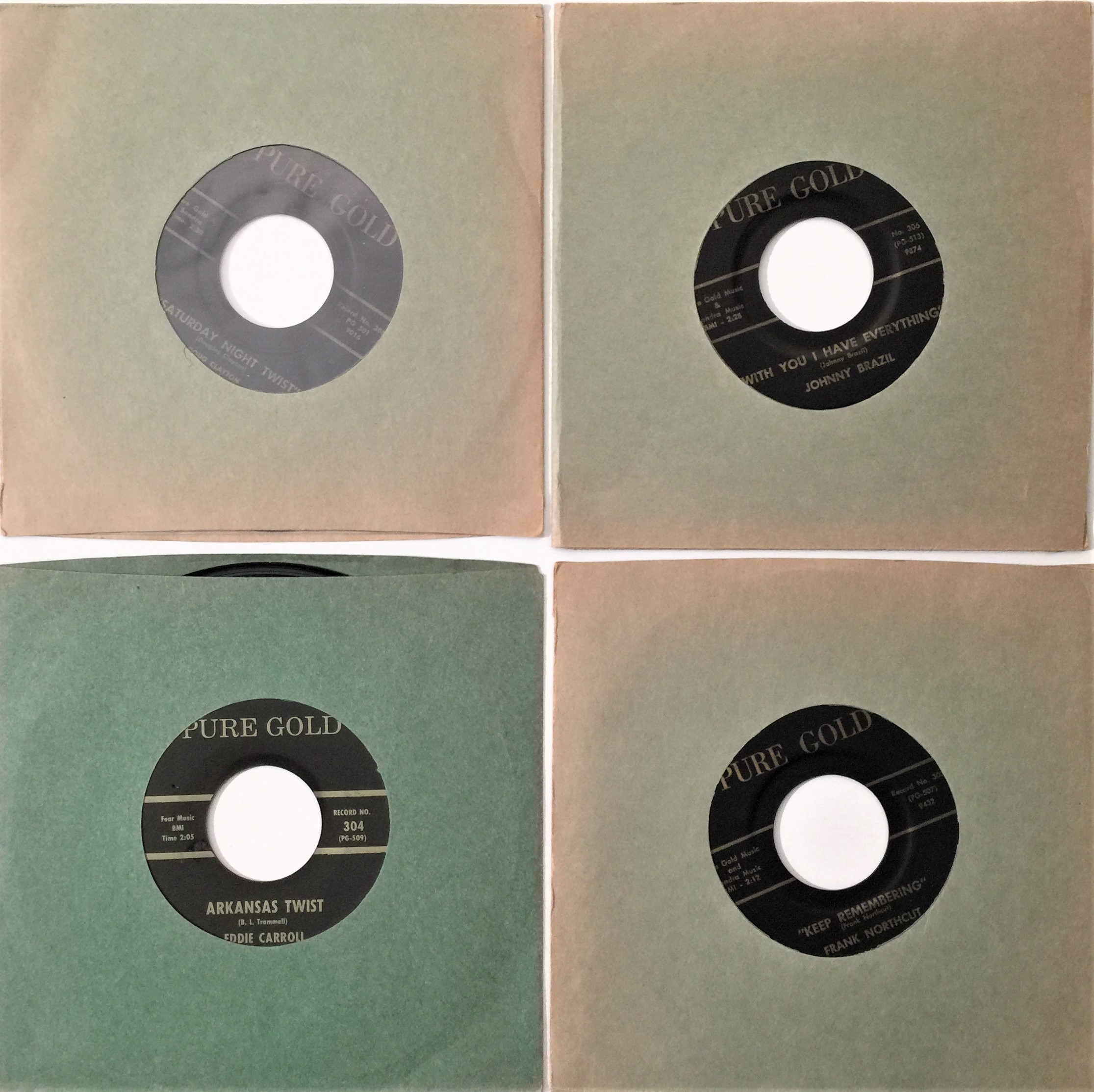 Lot 92 - PURE GOLD RECORDS - 7" PACK