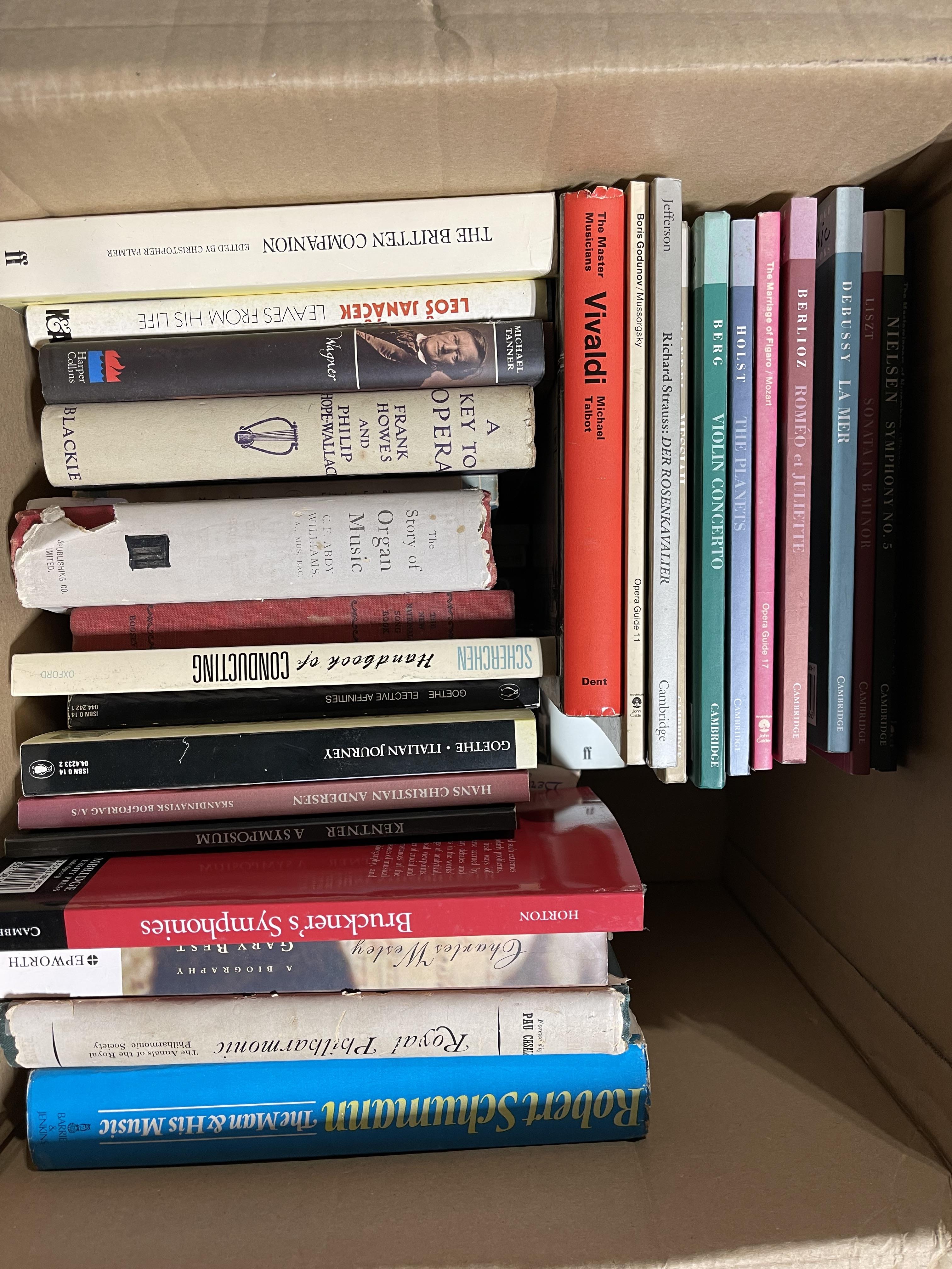 Lot 58 - CLASSICAL MUSIC - BOOK ARCHIVE.