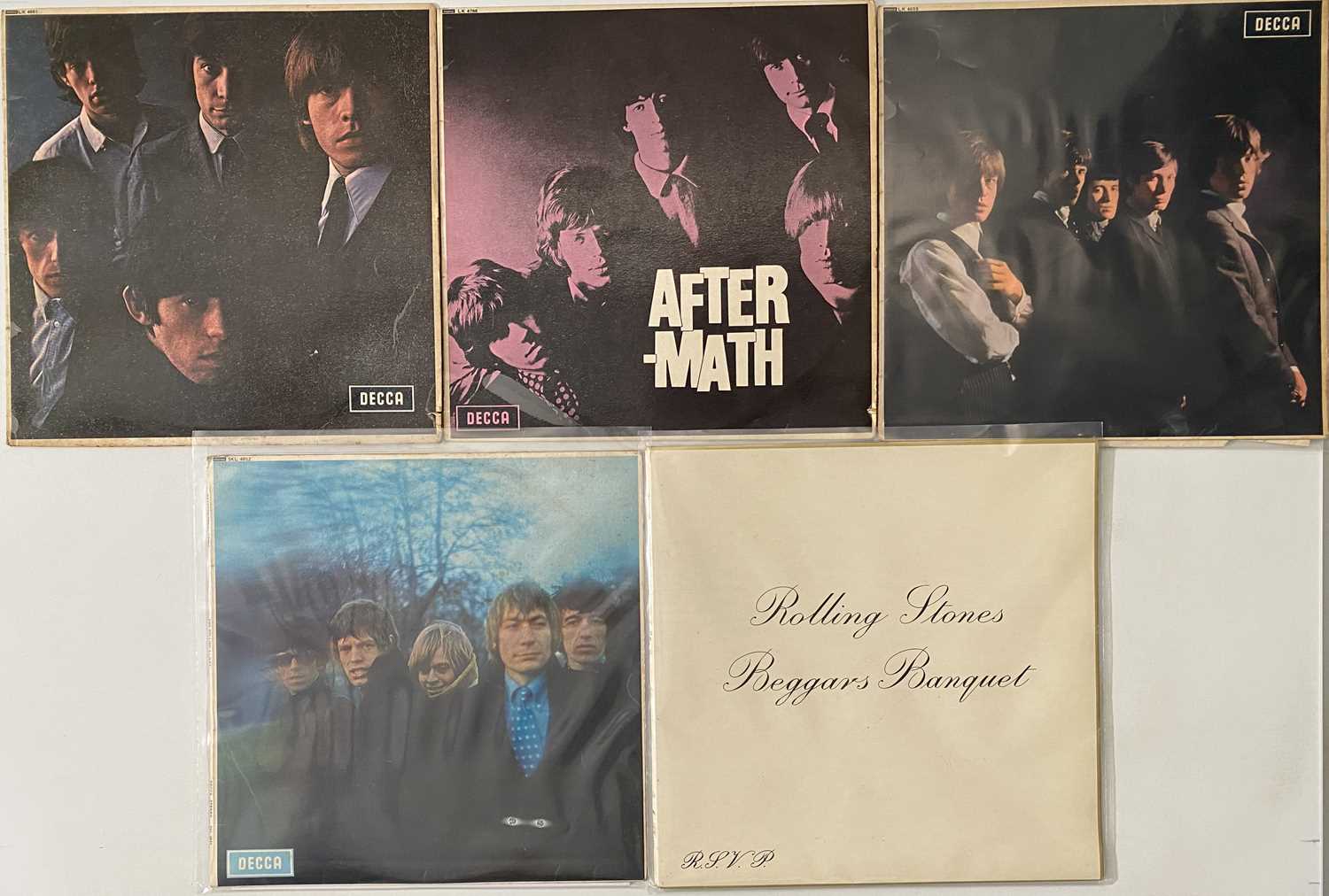 Lot 41 - THE ROLLING STONES - UK 'UNBOXED' LP PACK