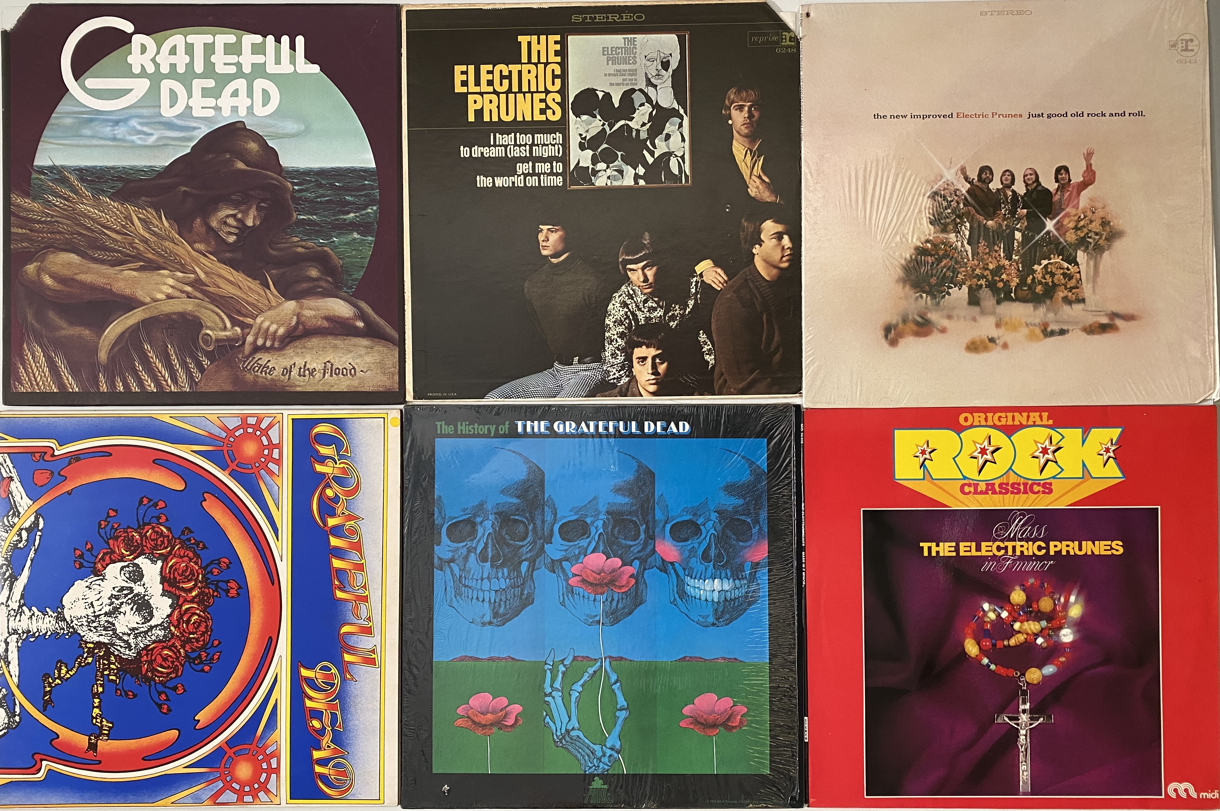 Lot 68 - US ARTISTS - CLASSIC/ PSYCH ROCK LPs