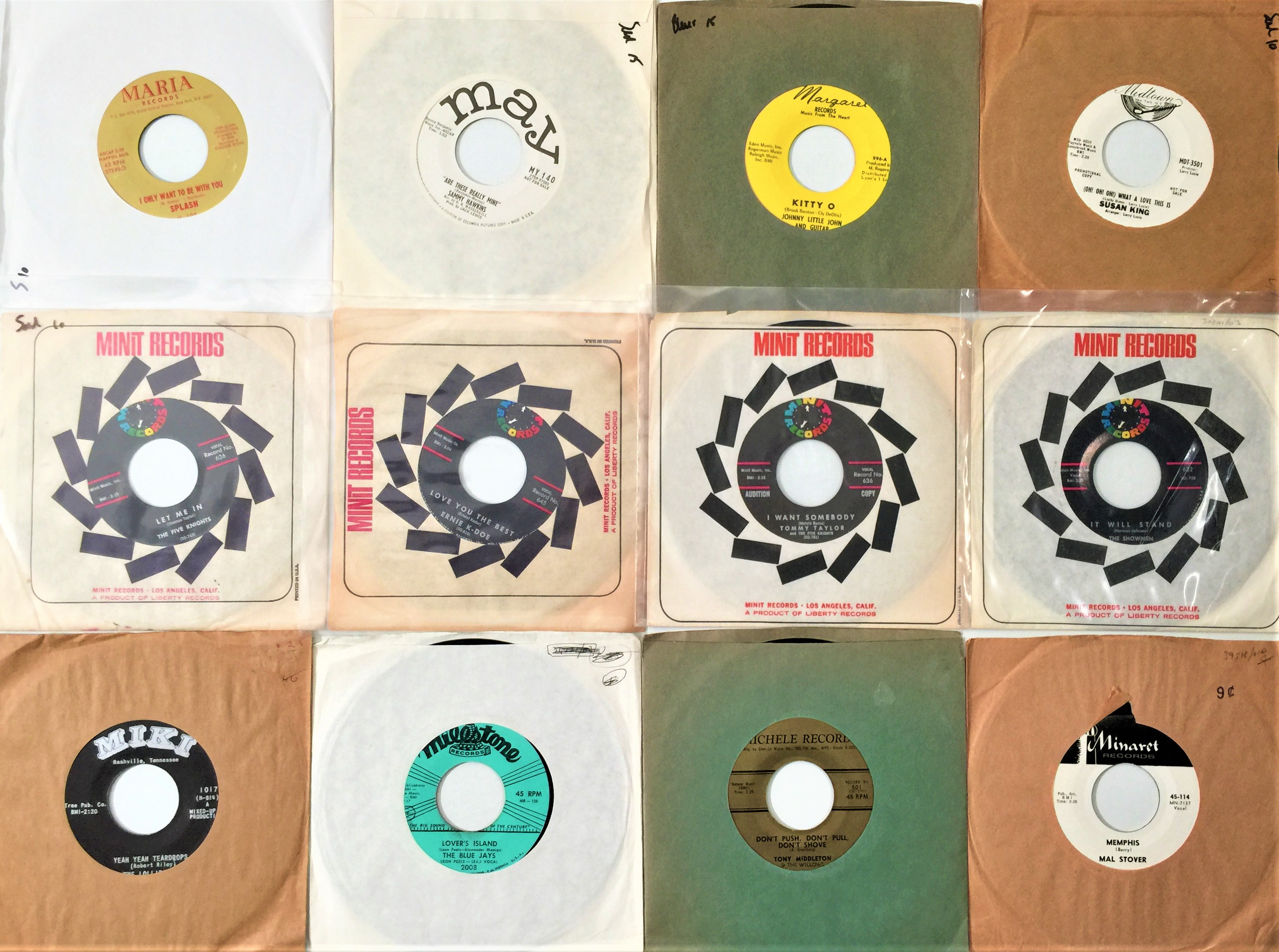 Lot 36 - SOUL / PUNK / RNB / DOO WOP - 7" PACK