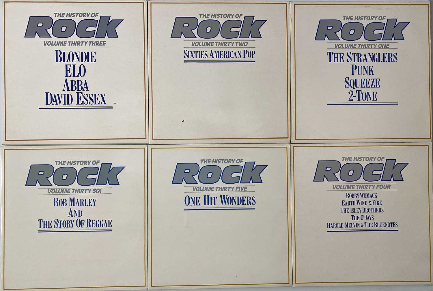 Lot 721 - THE HISTORY OF ROCK - COMPLETE LP SERIES
