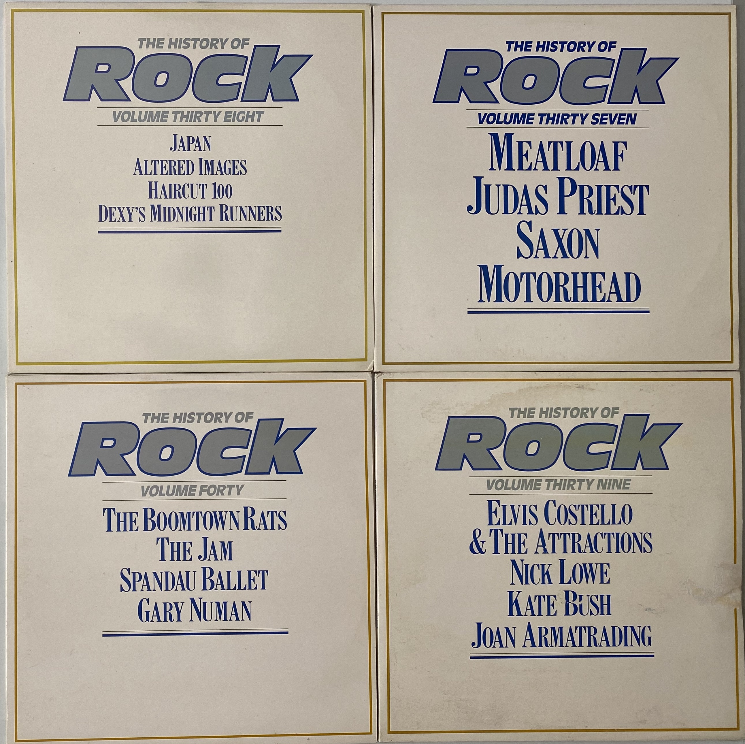Lot 721 - THE HISTORY OF ROCK - COMPLETE LP SERIES