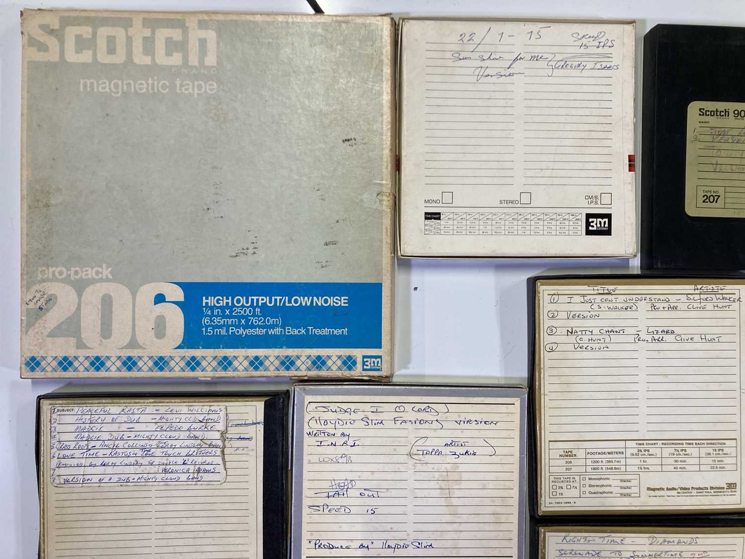 Lot 353 - REGGAE - MASTER / TAPE RECORDINGS - GREGORY