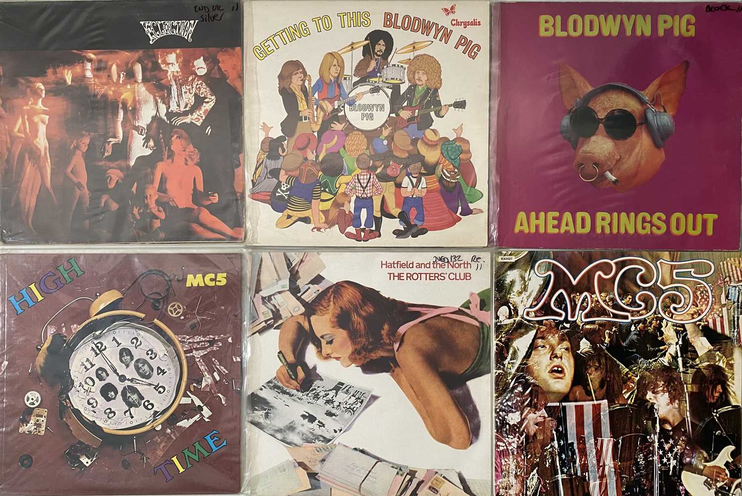 Lot 108 - PSYCH/ PROG - ROCK LPs