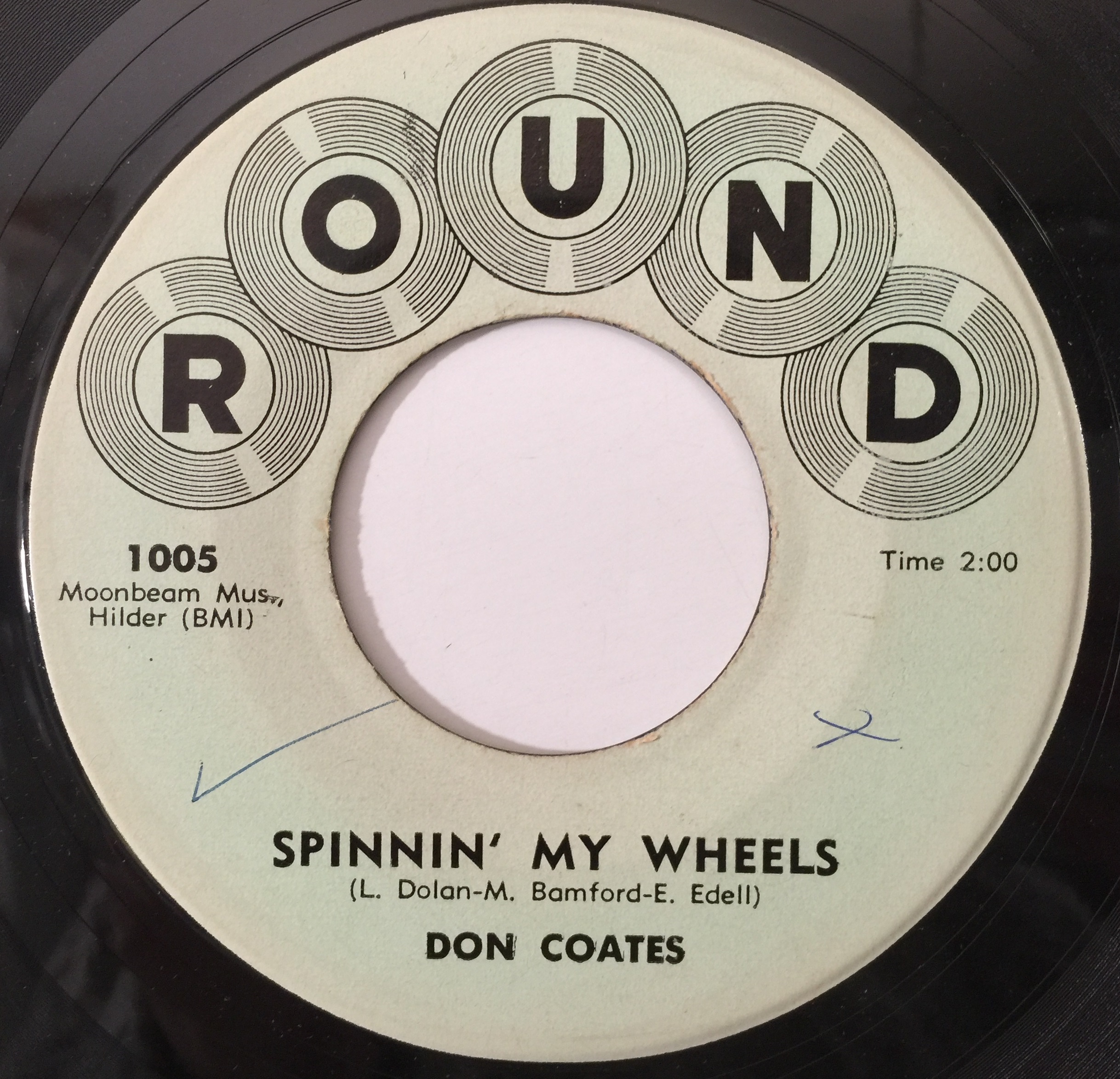 Lot 160 - DON COATES - SPINNIN' MY WHEELS/ JIGGEDY