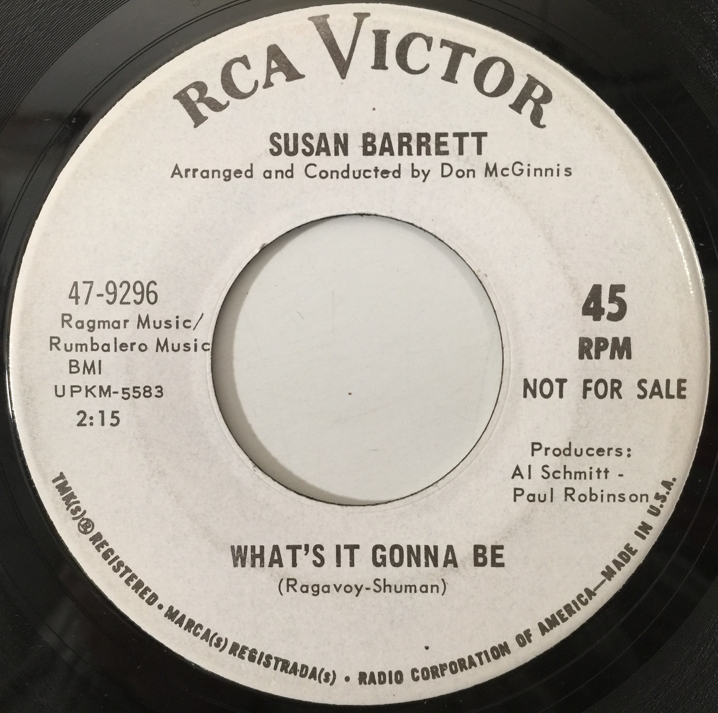 Lot 170 - SUSAN BARRETT - IT'S NO SECRET/ WHAT'S IT