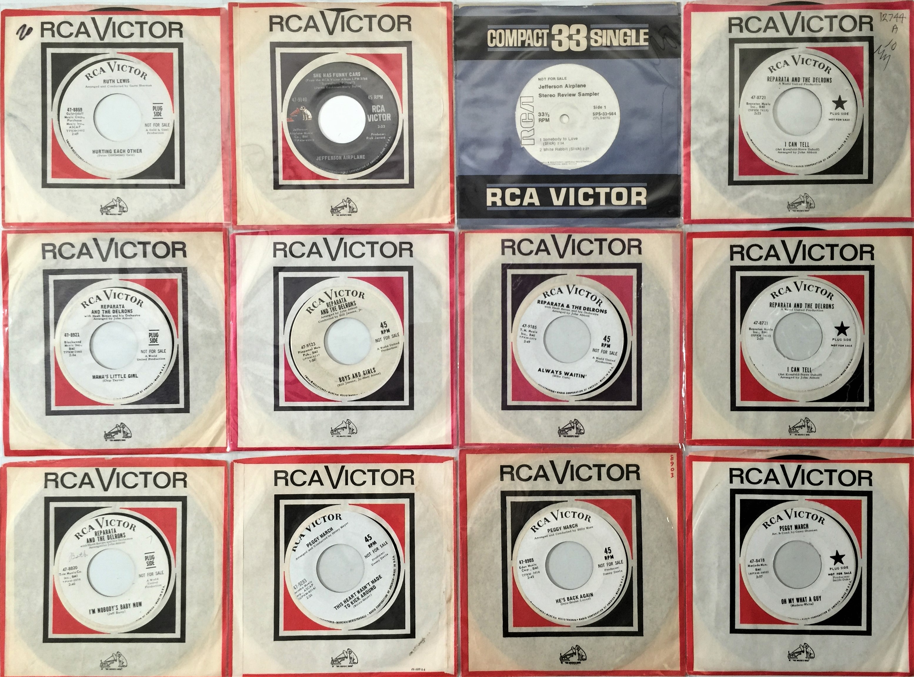 Lot 172 - RCA VICTOR - 7" PROMOS PACK