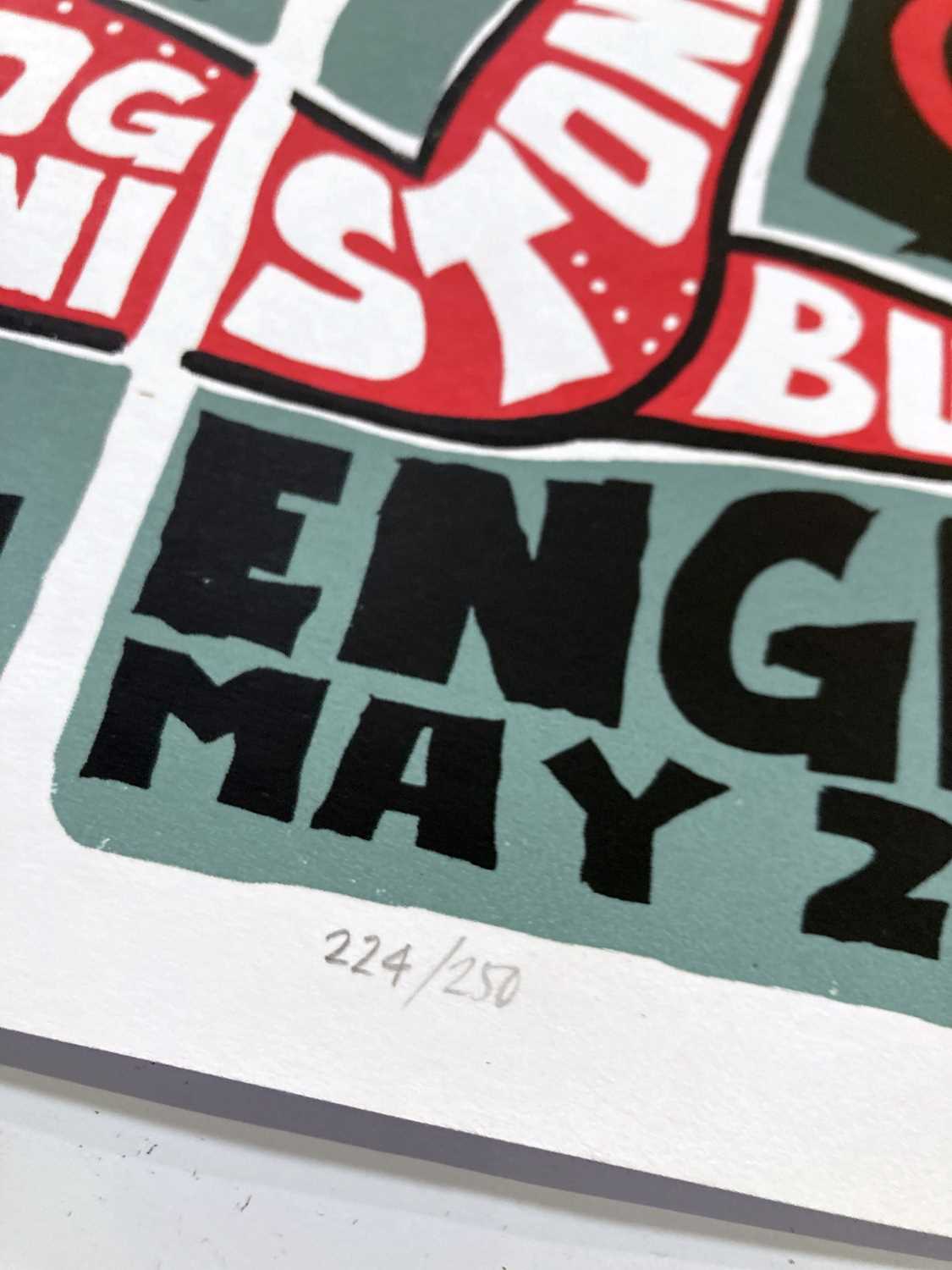 Lot 217 - THE MELVINS - LIMITED EDITION POSTER.