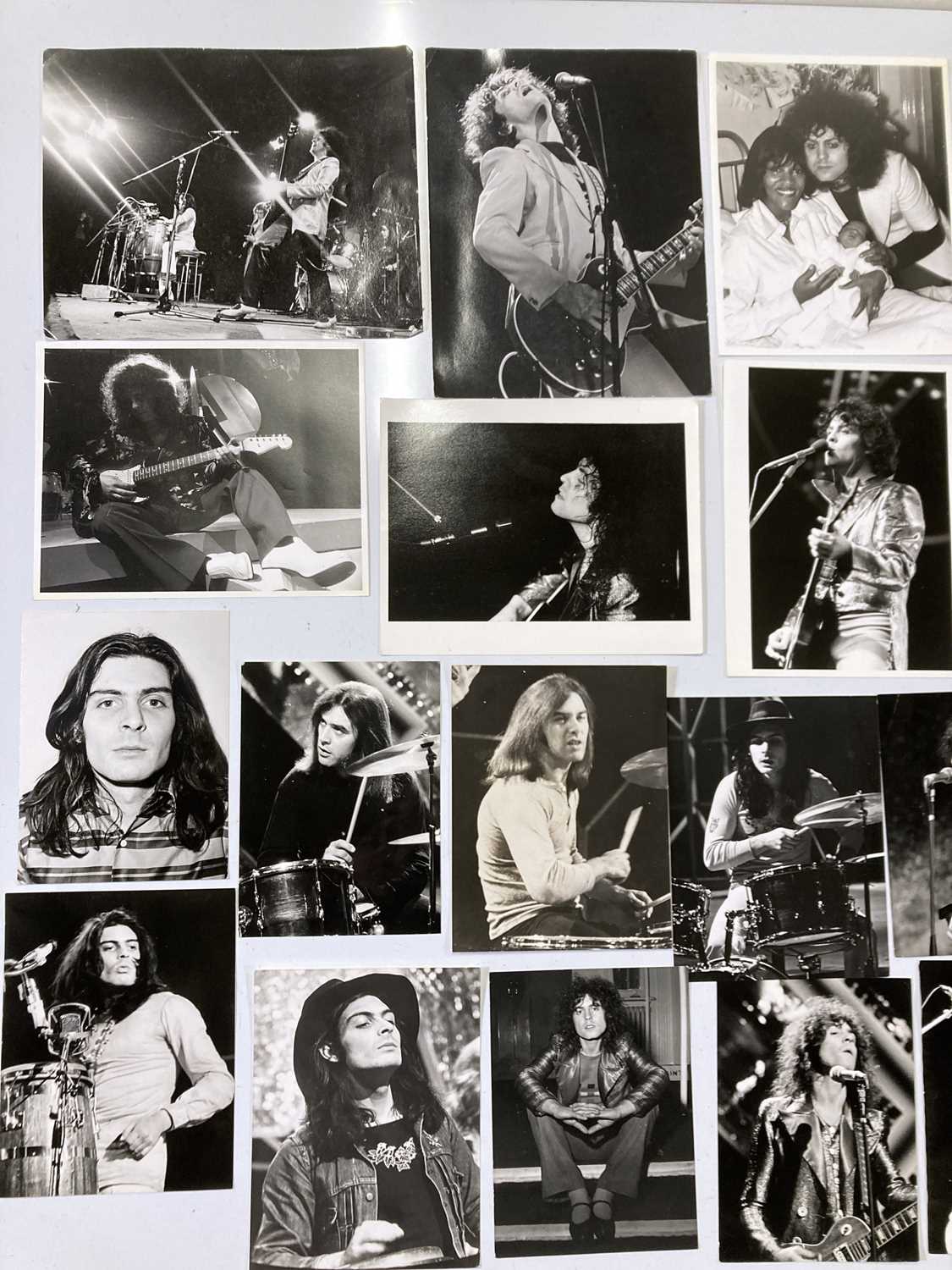 Lot 356 - MARC BOLAN / T.REX - PRESS PHOTOS.