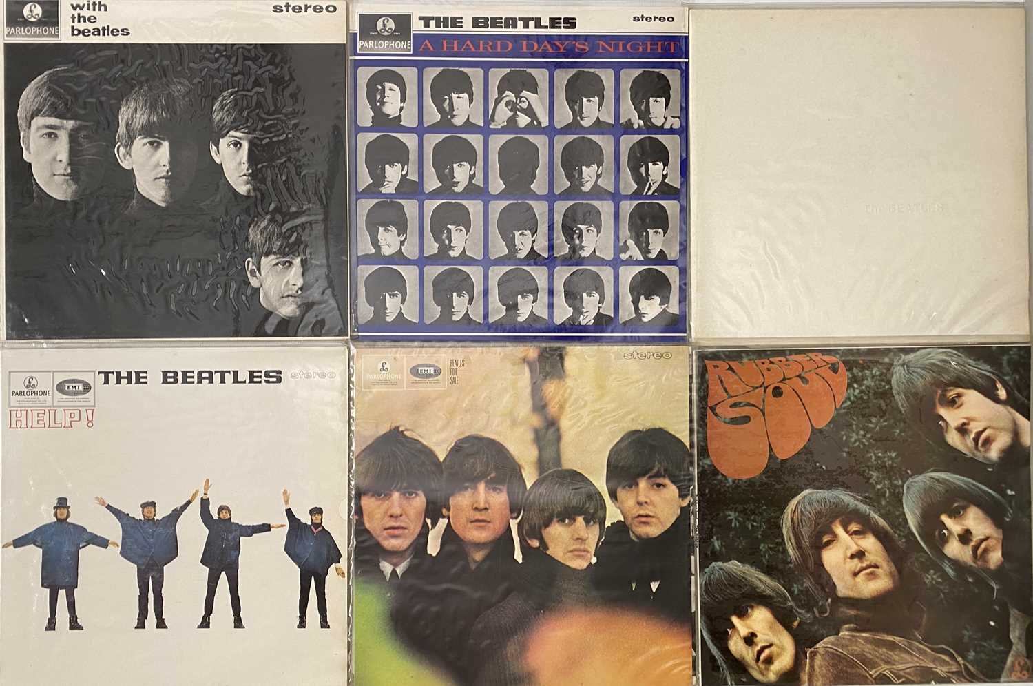 Lot 631 - THE BEATLES AND RELATED - LP PACK