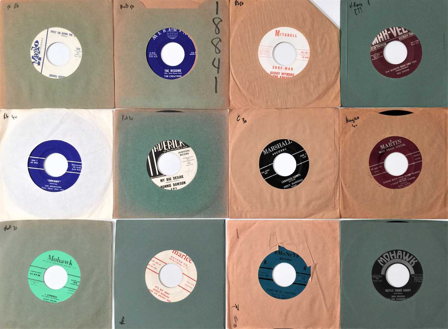 Lot 59 - ROCKABILLY / ROCK N ROLL / COUNTRY - 'M'