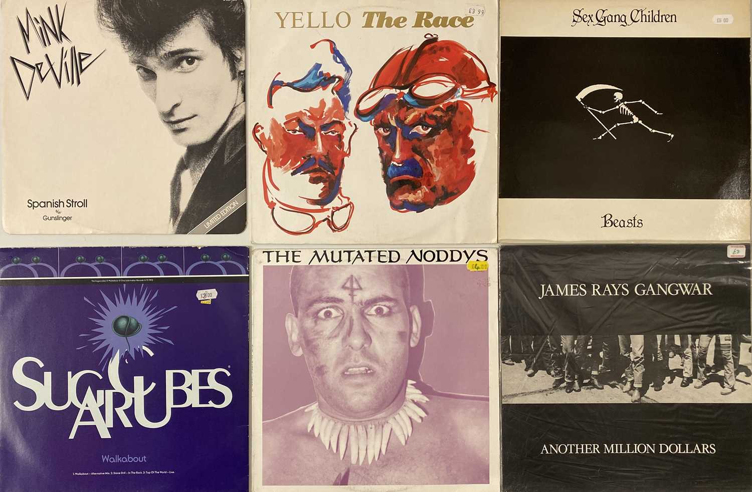 Lot 653 - INDIE/ ALT/ WAVE/ GOTH - 12" SINGLES