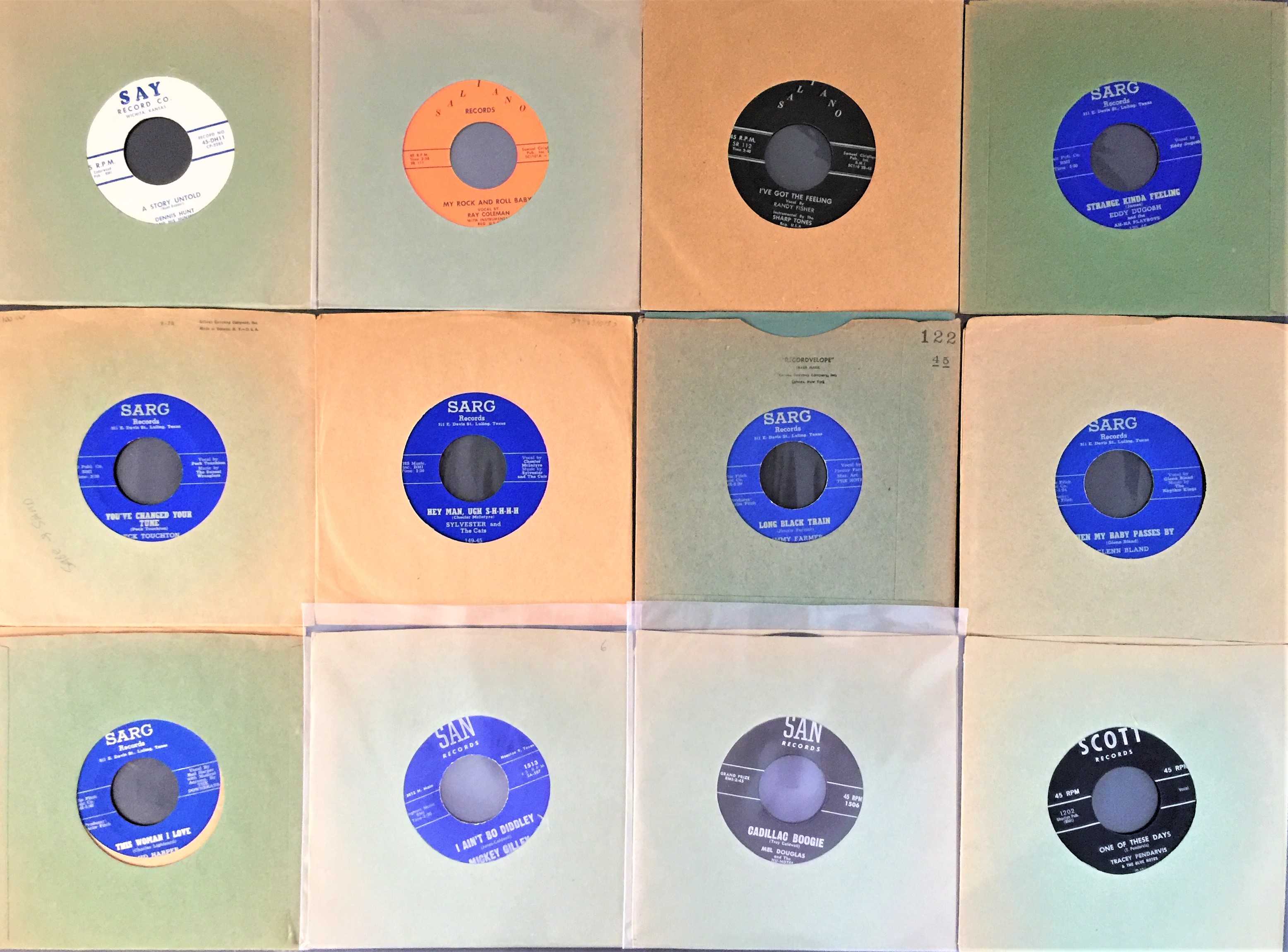 Lot 209 - ROCKABILLY - 'S' LABEL 7" (ORIGINAL US