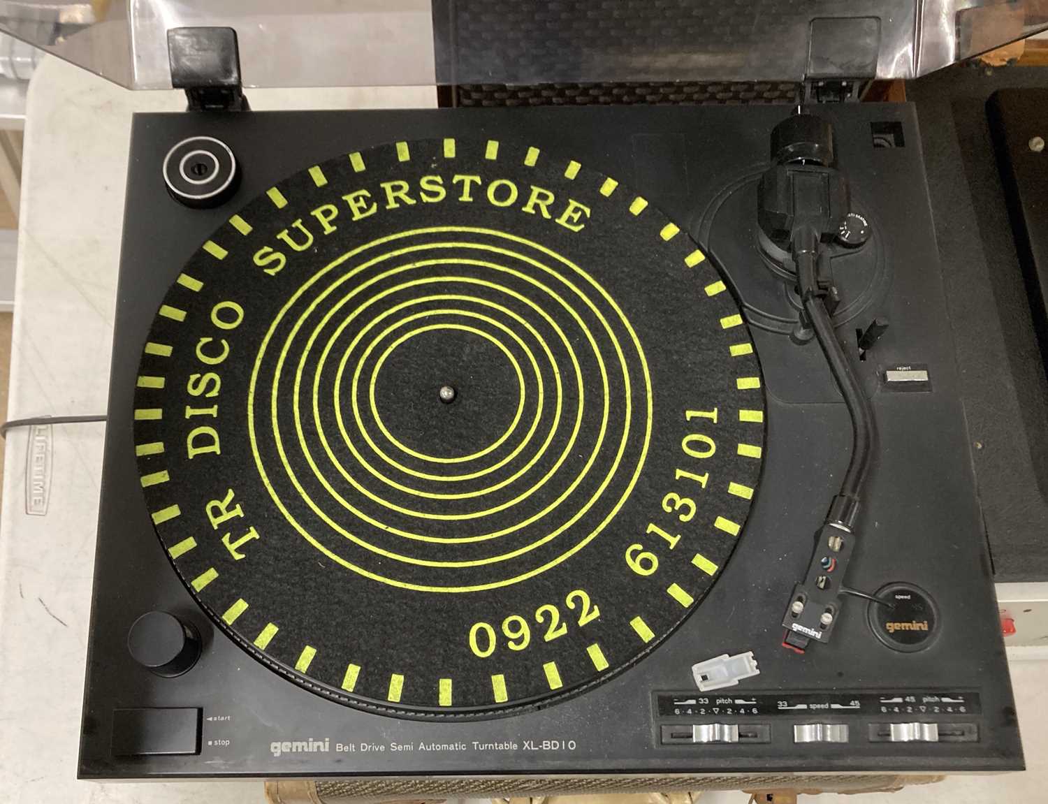 Lot 75 - PORTABLE RECORD PLAYERS AND SPEAKERS (HACKER,