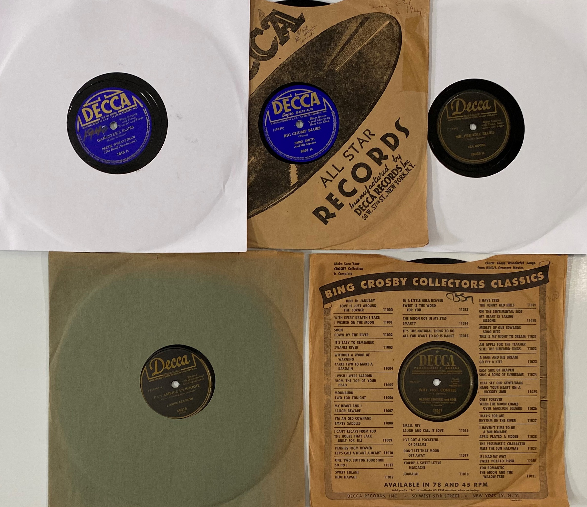 Lot 310 - DECCA - 78RPM SHELLAC COLLECTION