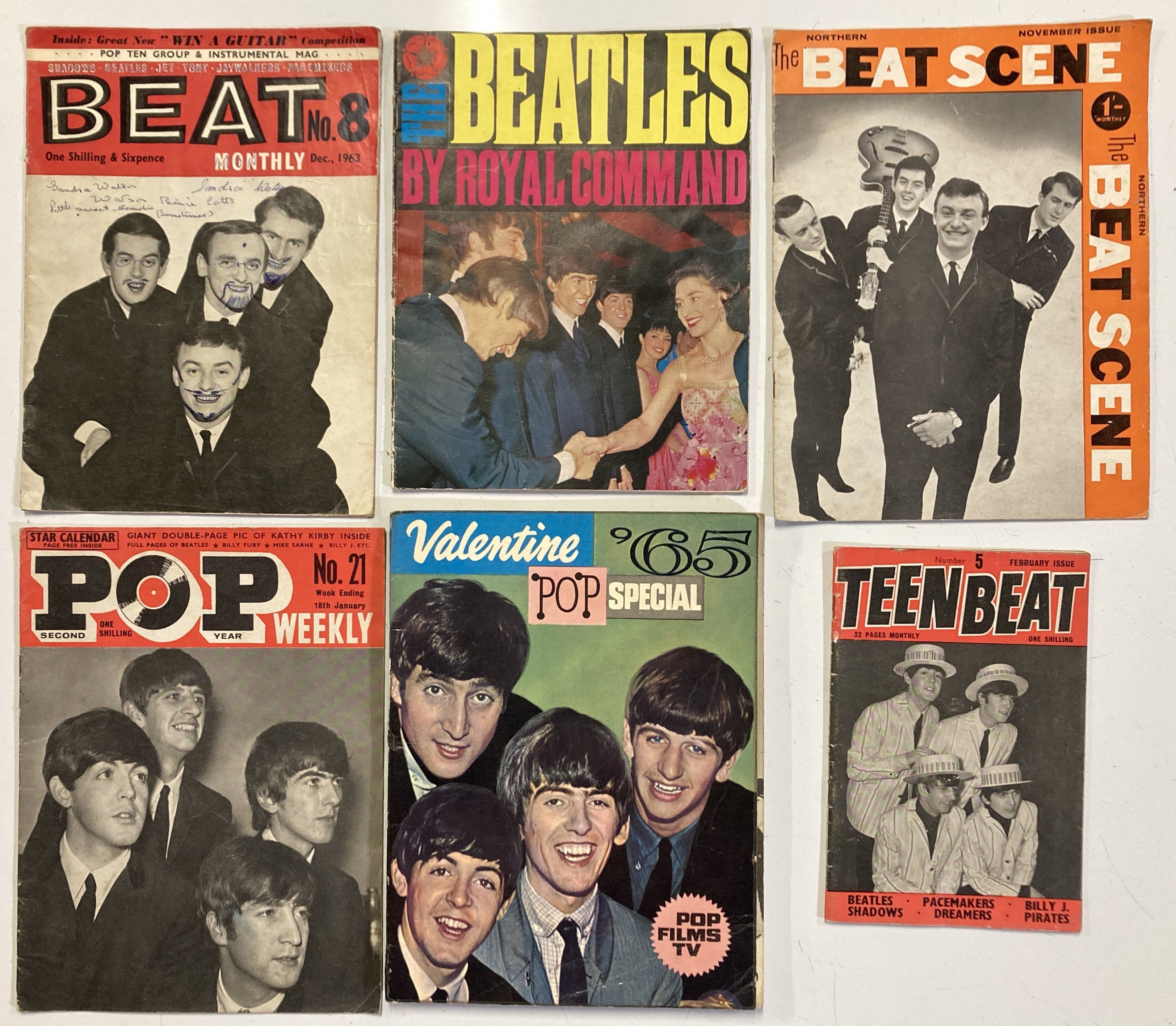Lot 392 - THE BEATLES - PROGRAMMES AND MAGAZINES C