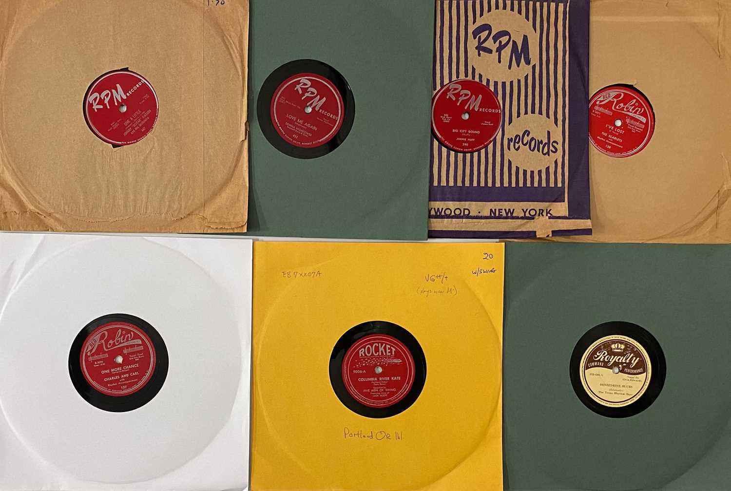 Lot 322 - R / S LABELS - 78RPM SHELLAC PACK