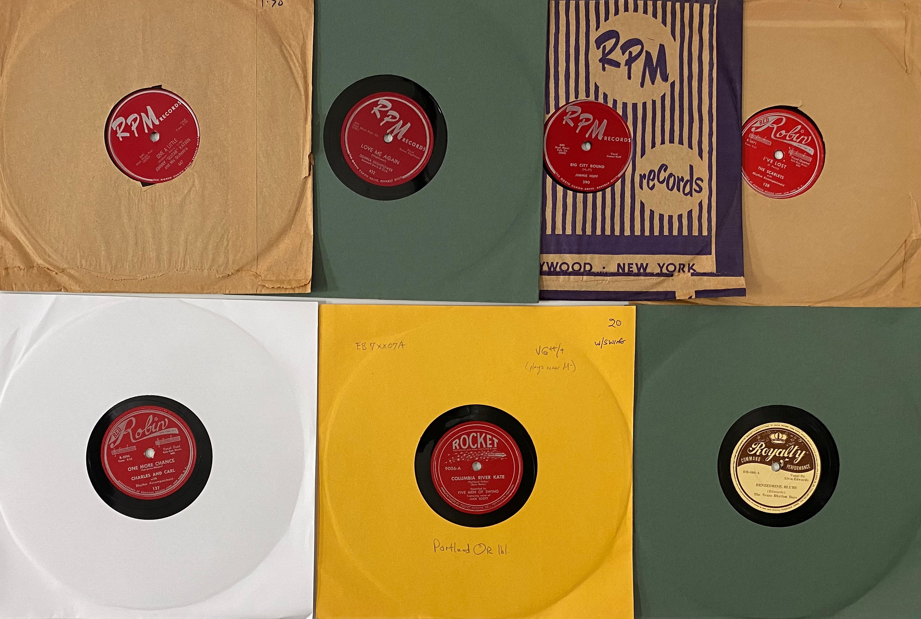 Lot 322 - R / S LABELS - 78RPM SHELLAC PACK