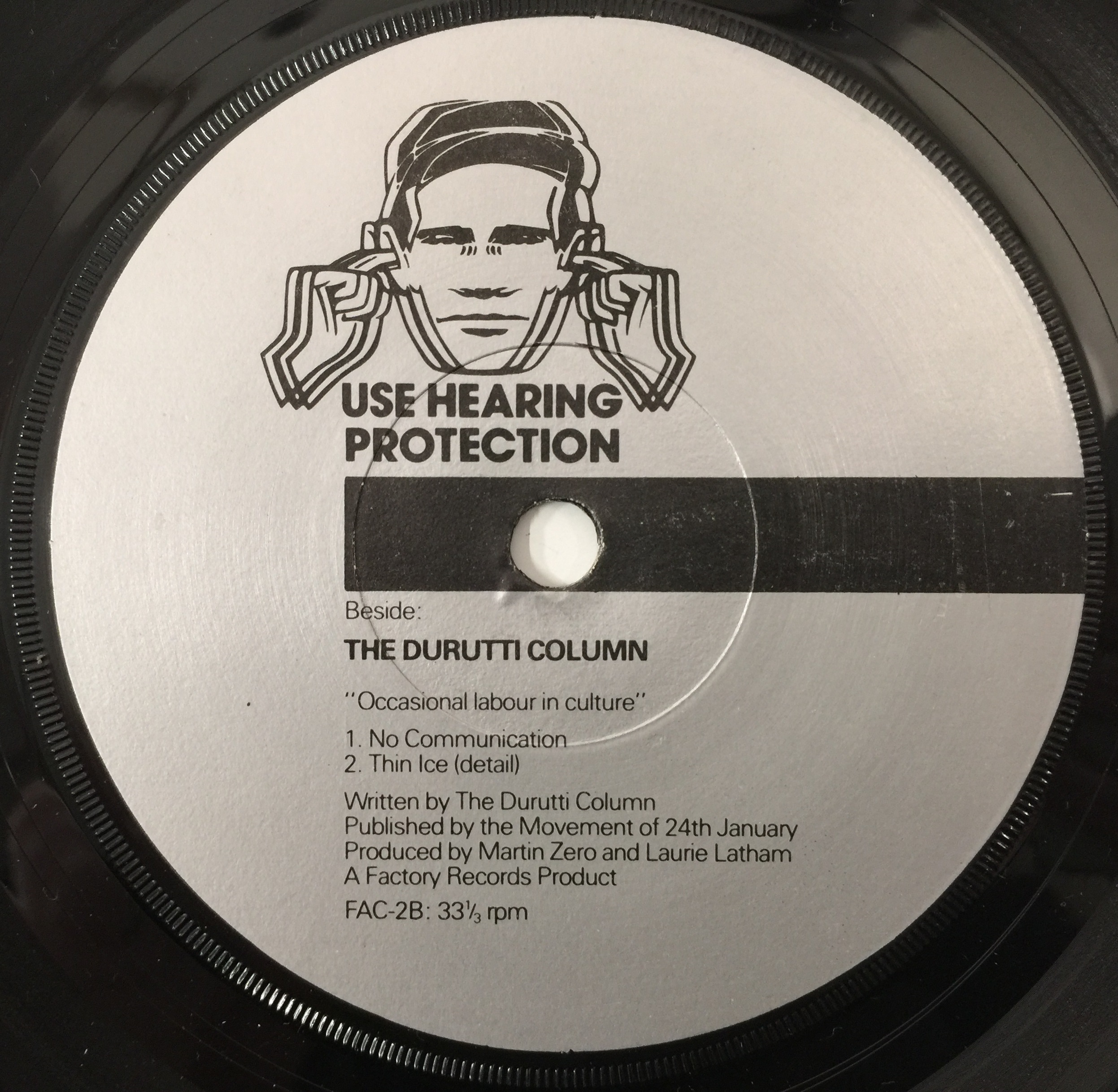 Lot 109 - FAC 2 - A FACTORY SAMPLE EP (ORIGINAL UK