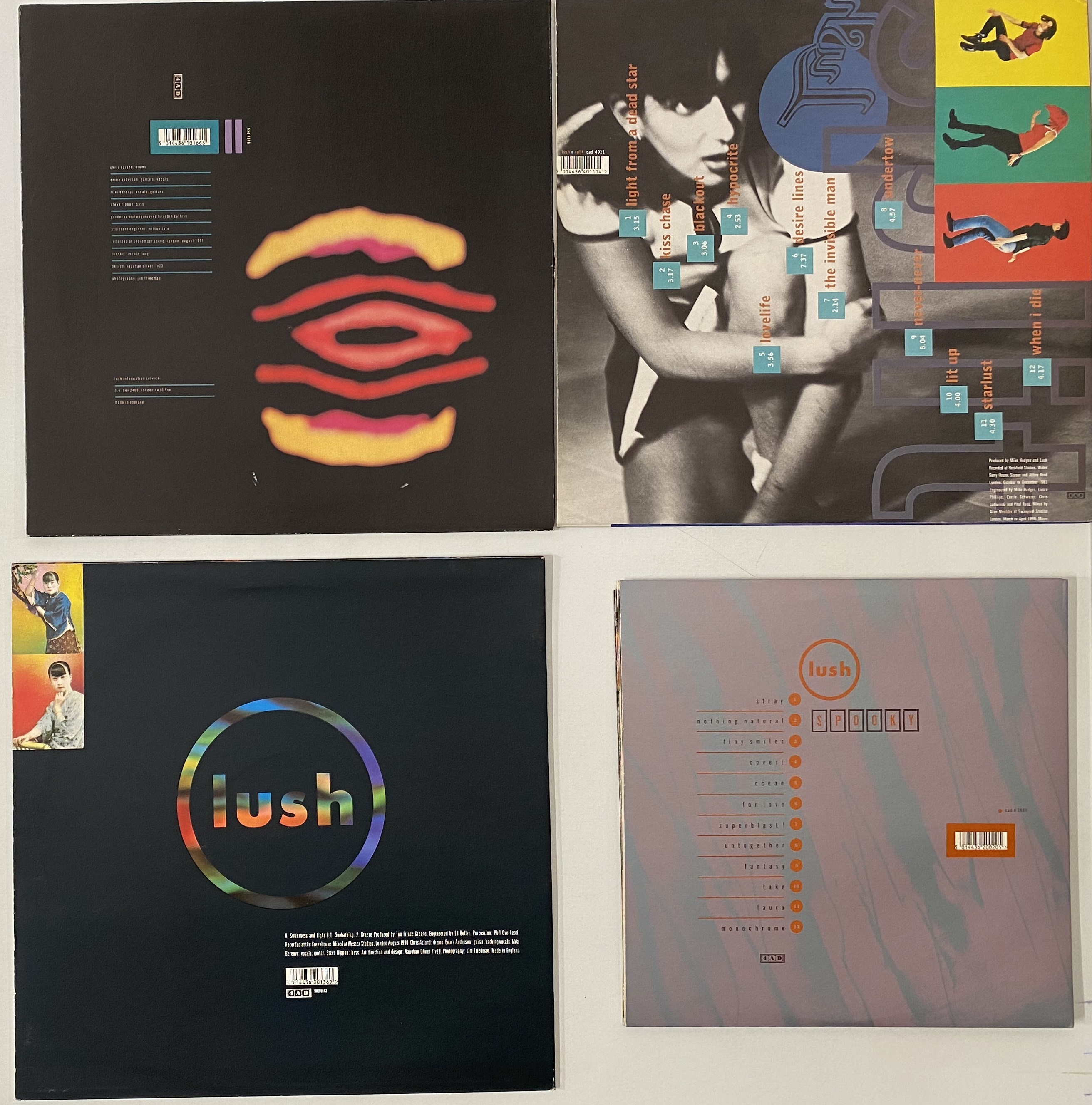 Lot 125 - LUSH - LP/12" COLLECTION