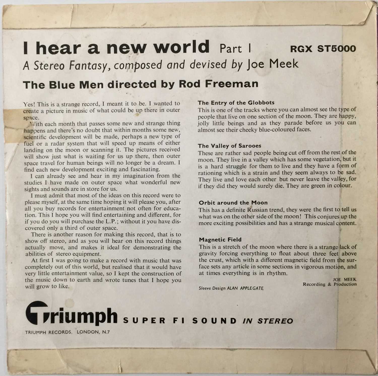 Lot 154 - JOE MEEK - I HEAR A NEW WORLD (PART 1) EP