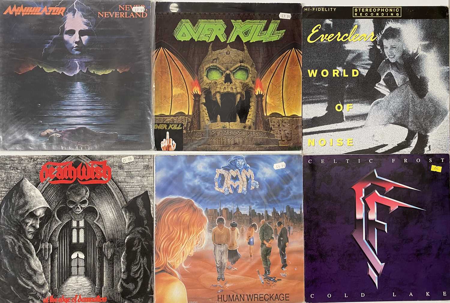 Lot 800 - METAL - LP COLLECTION