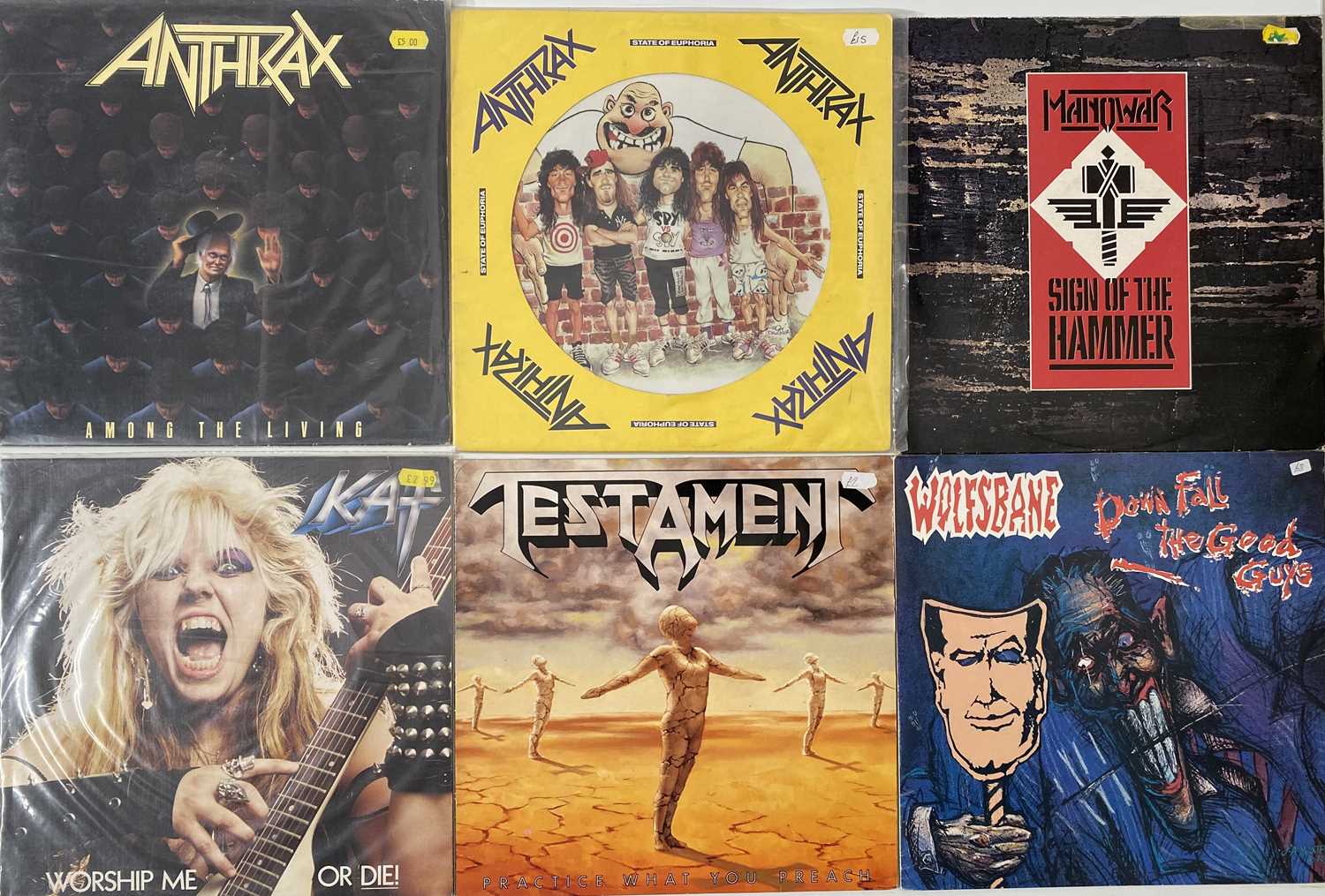 Lot 800 - METAL - LP COLLECTION