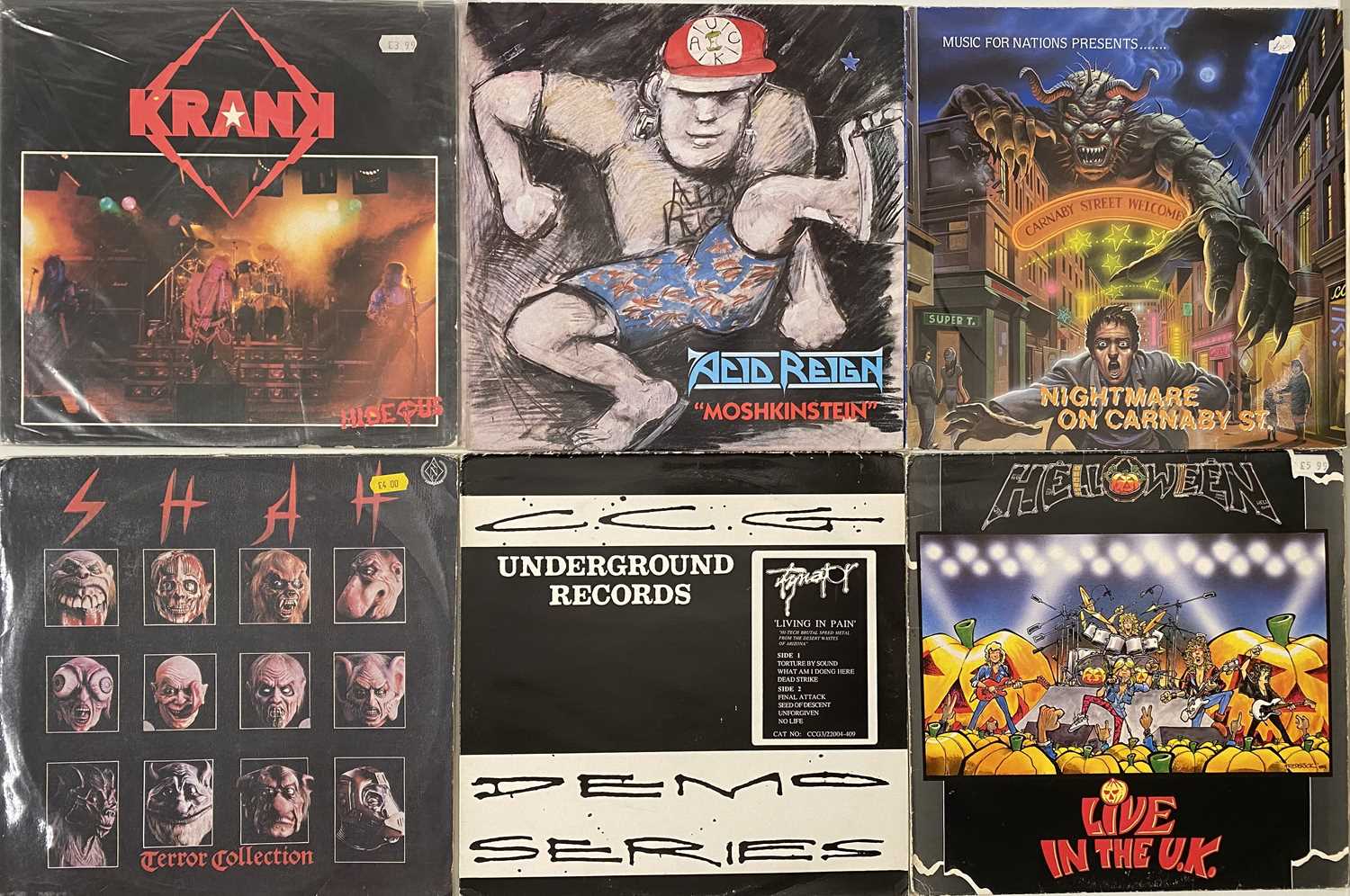 Lot 800 - METAL - LP COLLECTION