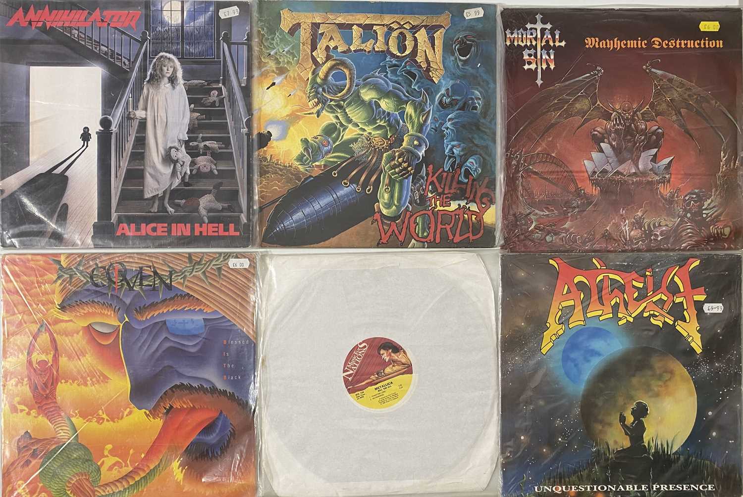 Lot 802 - METAL - LP COLLECTION
