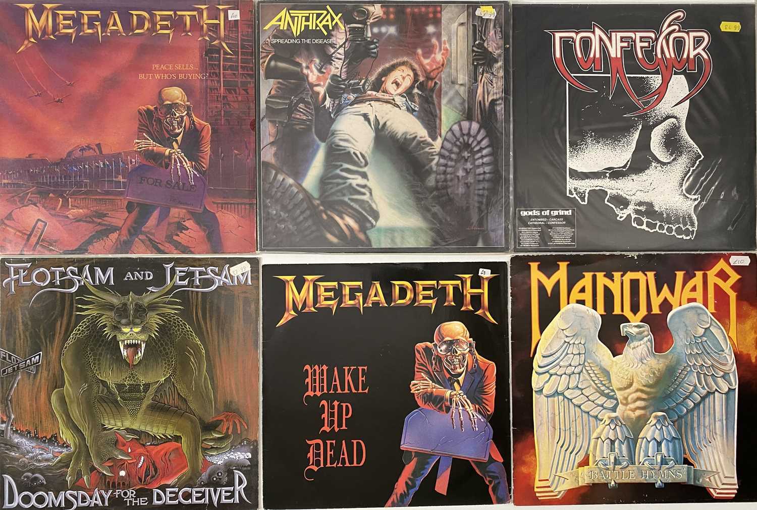 Lot 802 - METAL - LP COLLECTION