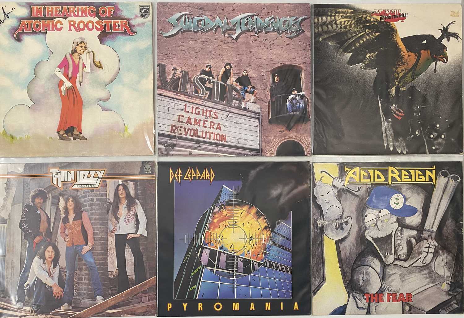 Lot 746 - HEAVY ROCK/ METAL - LP COLLECTION