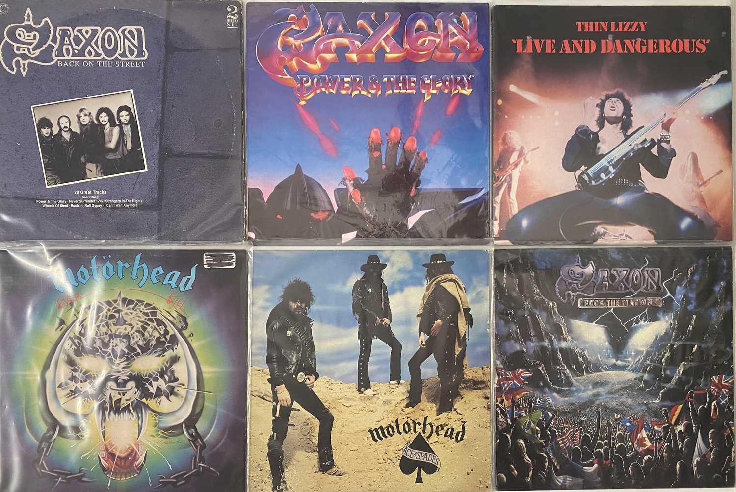 Lot 747 - HEAVY ROCK & METAL - LP COLLECTION