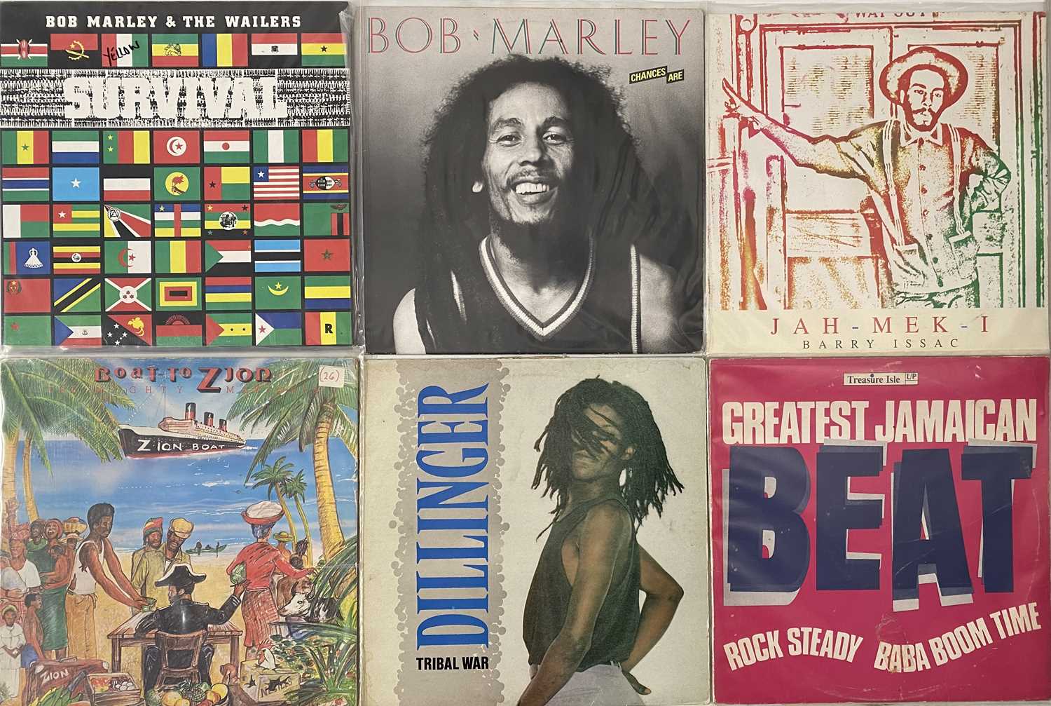 Lot 748 - REGGAE - LP/ 12" COLLECTION