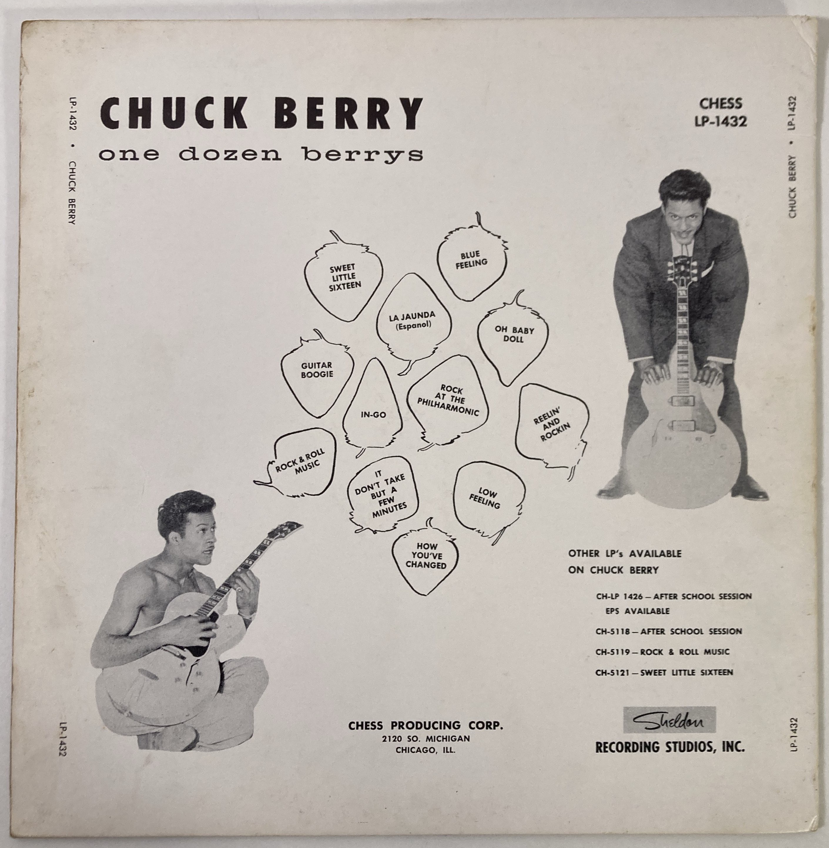 Lot 274 - CHUCK BERRY - SIGNED LP.