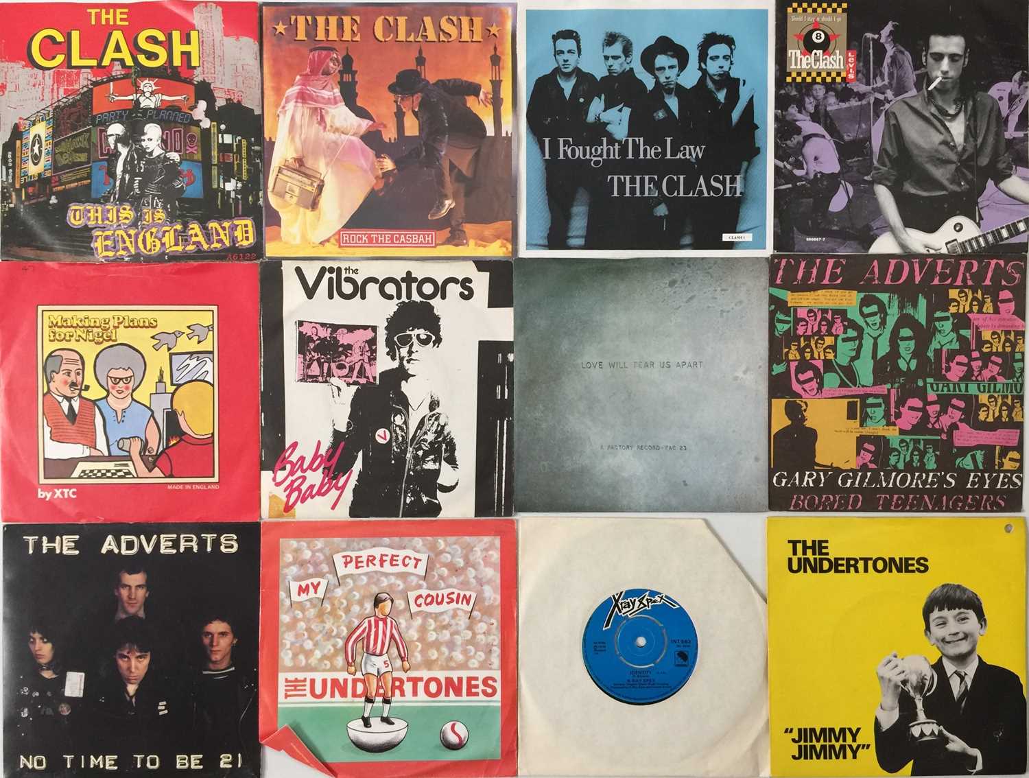 Lot 824 - PUNK - 7" COLLECTION