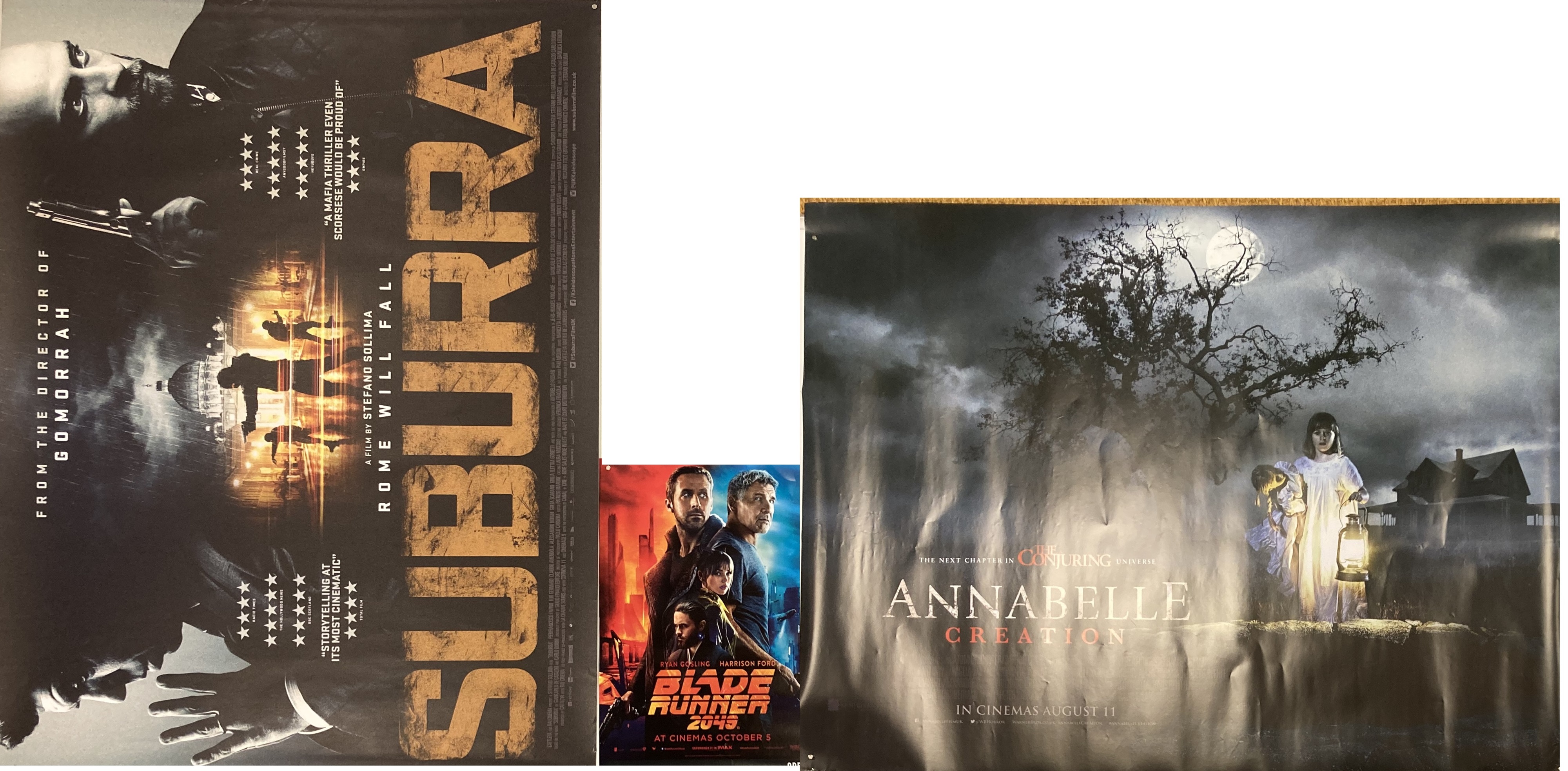 Lot 50 - UK FILM POSTERS.