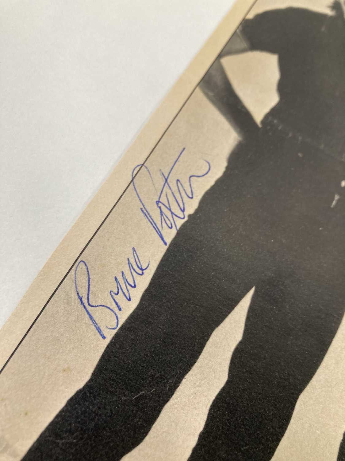 Lot 382 - THE JAM - SIGNED MAGAZINE CUTTING.