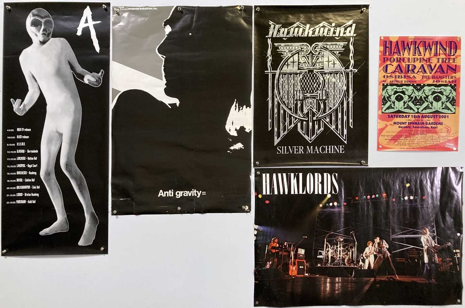 Lot 237 - HAWKWIND POSTERS.