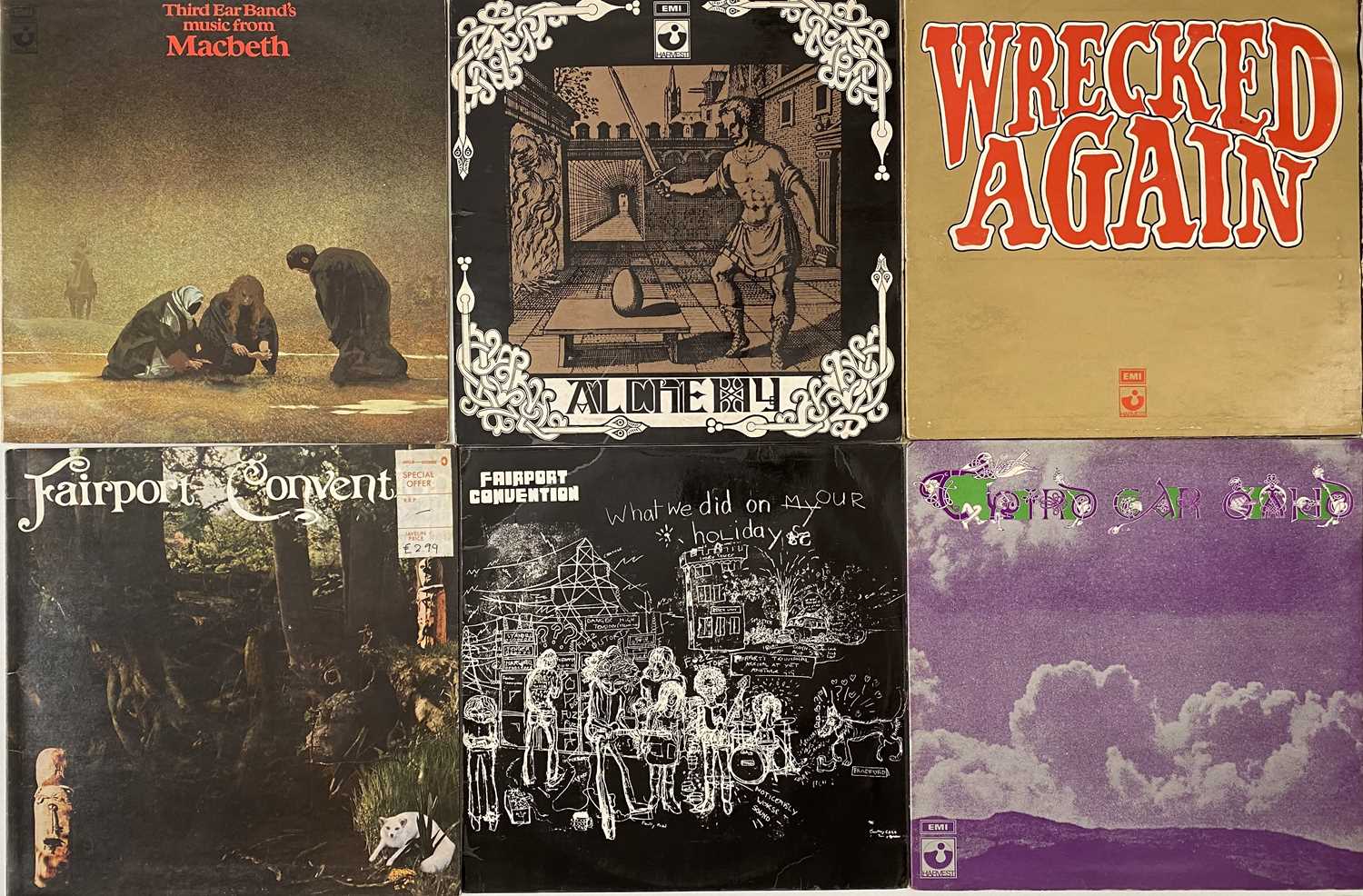 Lot 861 - FOLK/ PROG - LP RARITIES PACK