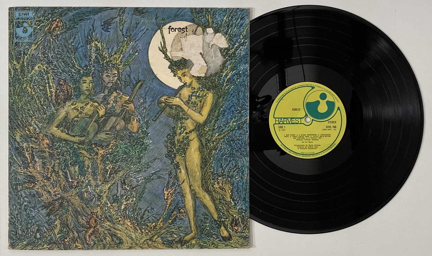 Lot 863 - FOREST - FOREST LP (ACID-FOLK / UK HARVEST
