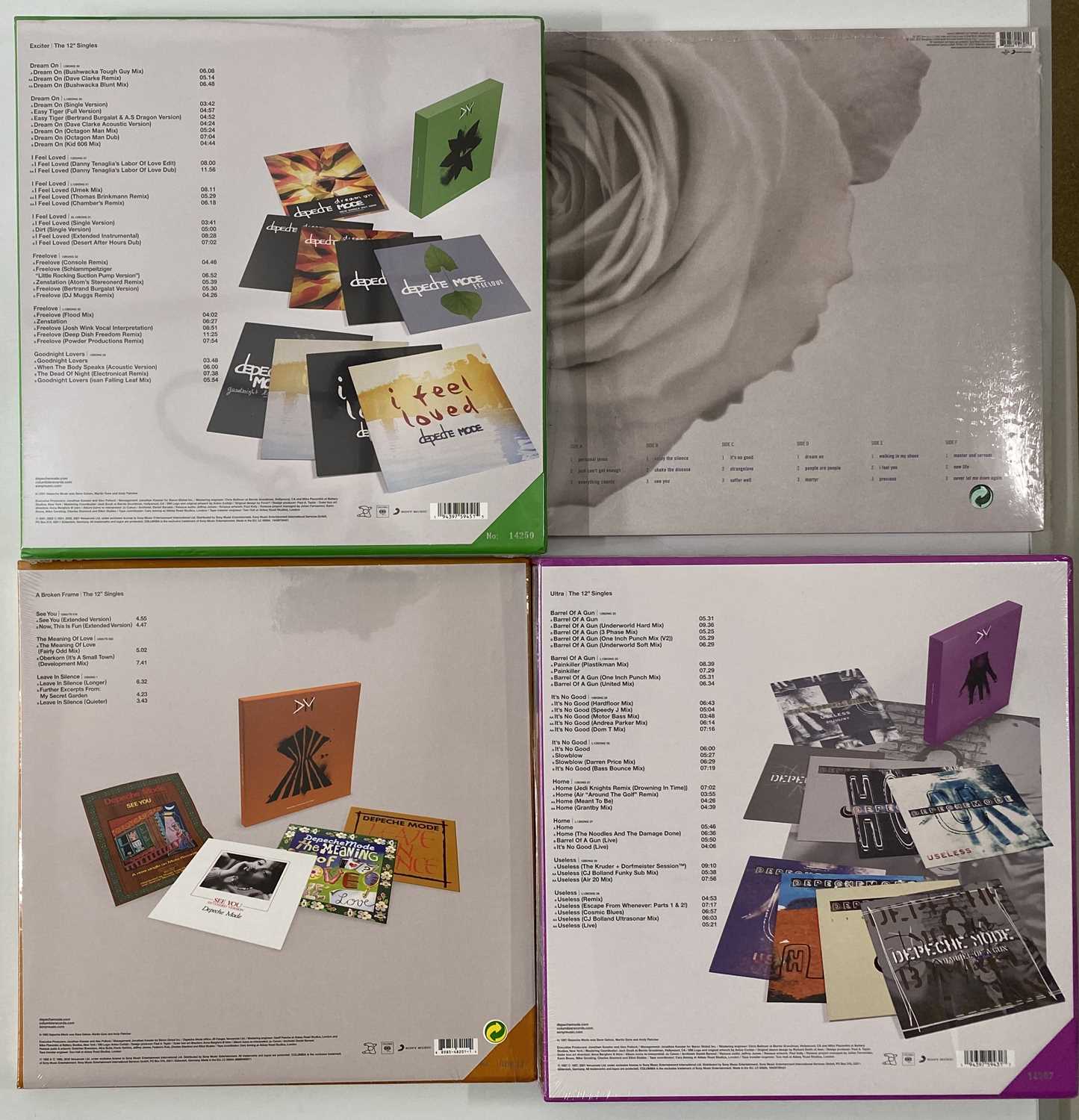 Lot 913 - DEPECHE MODE - THE 12" SINGLES BOX SETS