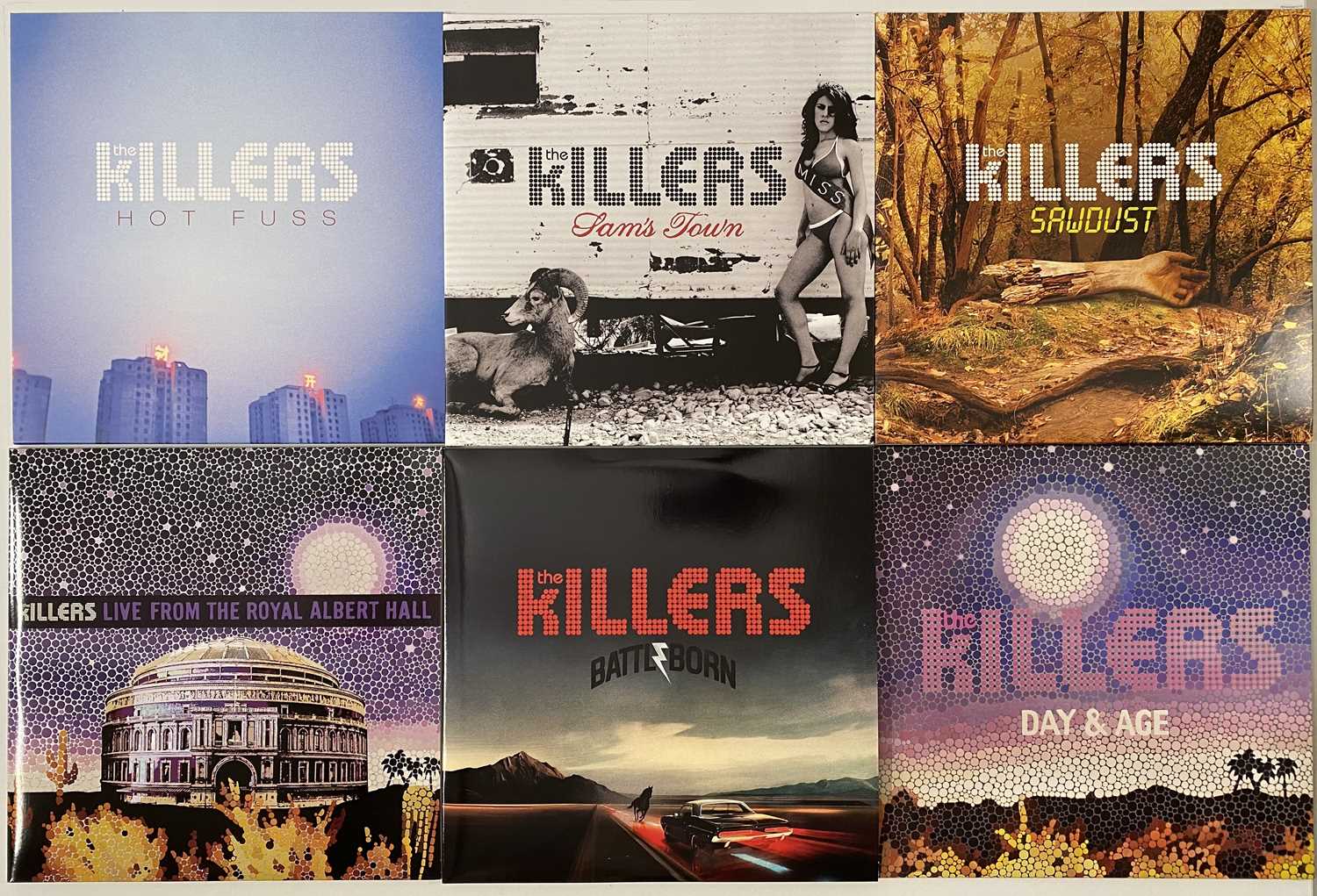 Lot 914 - THE KILLERS - 'THE KILLERS CAREER BOX' LP