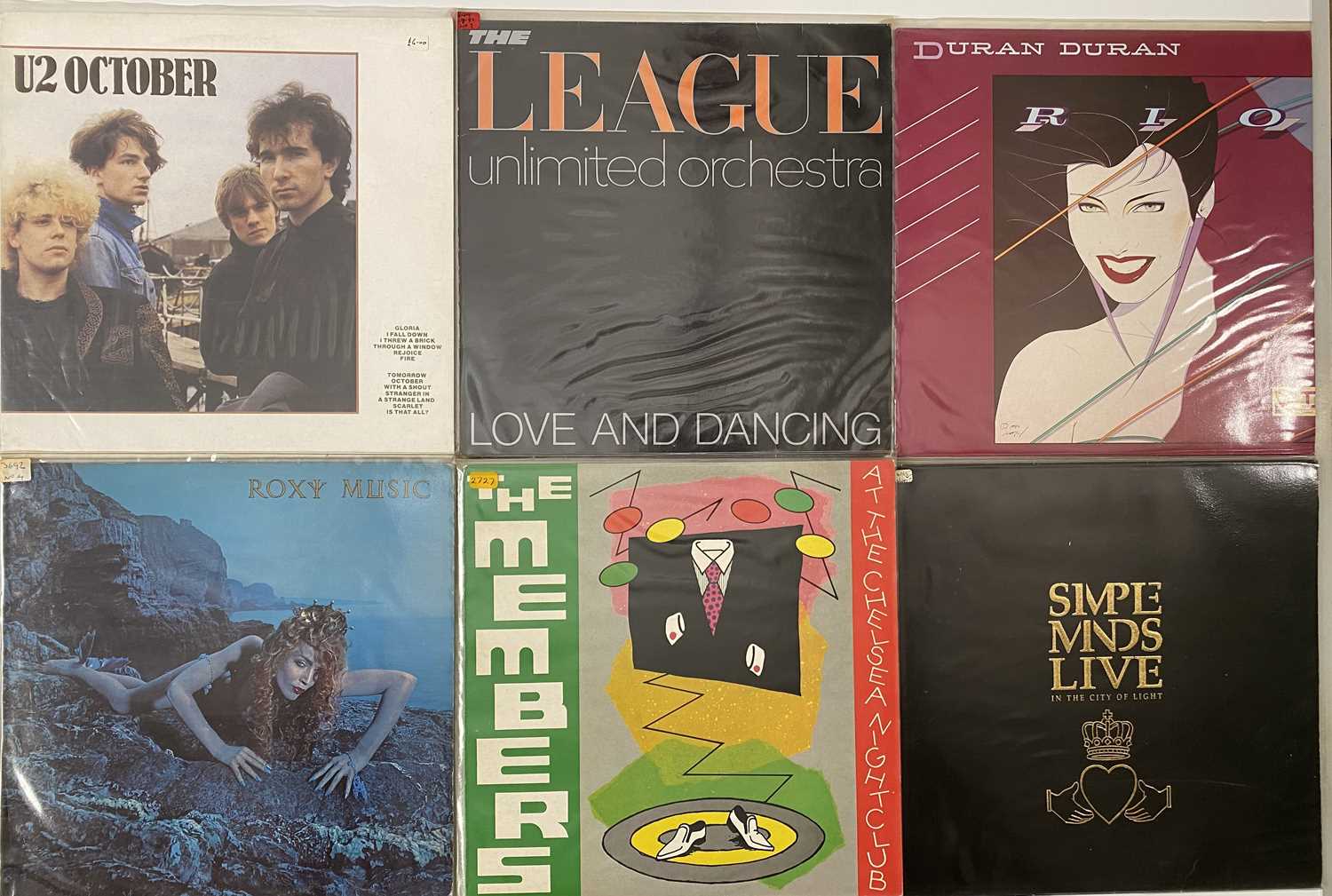 Lot 883 - COOL/ SYNTH POP/ WAVE/ PUNK - LPs
