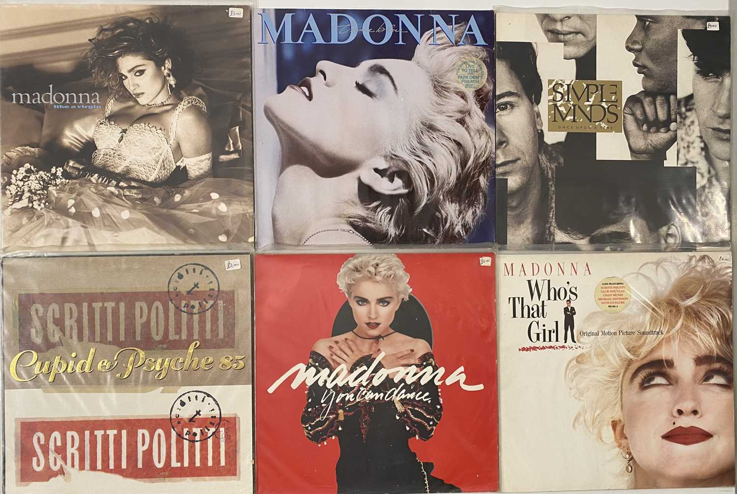 Lot 883 - COOL/ SYNTH POP/ WAVE/ PUNK - LPs