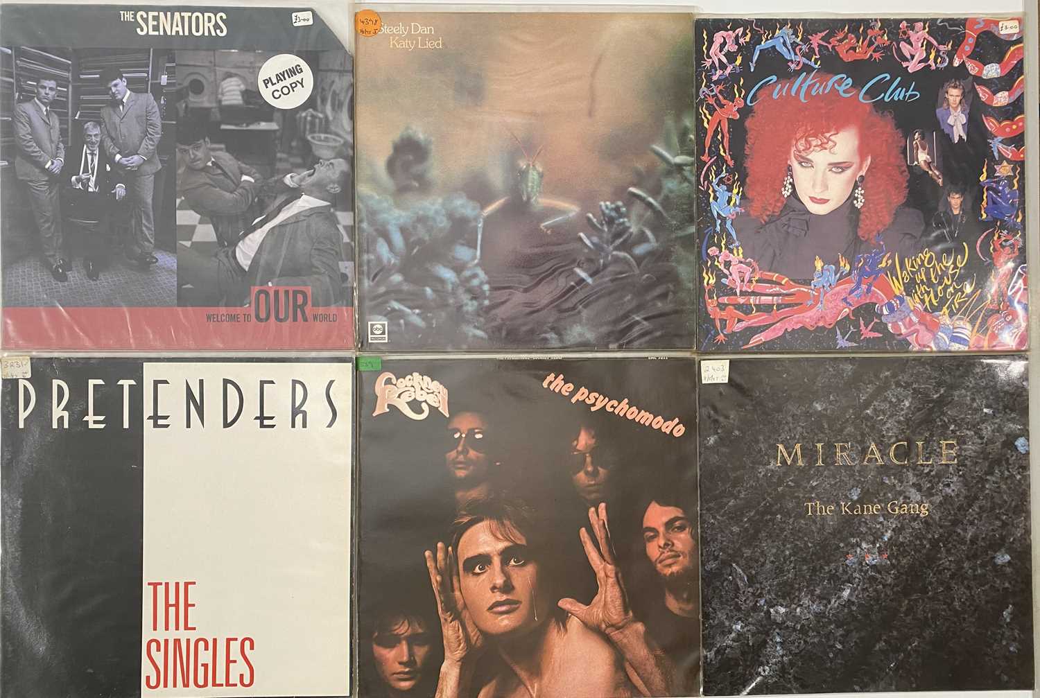 Lot 883 - COOL/ SYNTH POP/ WAVE/ PUNK - LPs