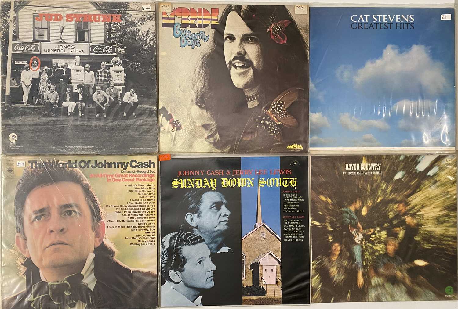 Lot 887 - FOLK/ COUNTRY/ SINGER-SONGWRITER - LP