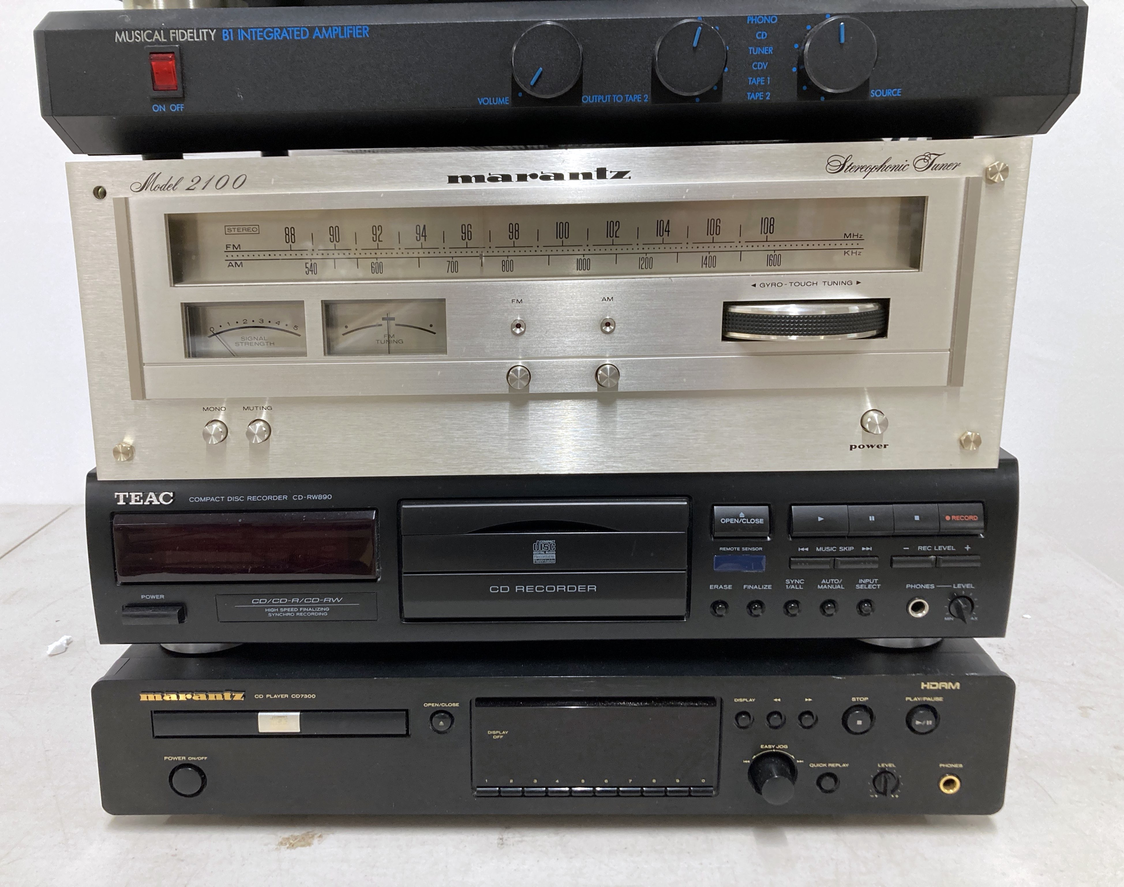 Lot 90 - HIFI EQUIPMENT (TEAC, AIWA, MARANTZ, MUSICAL